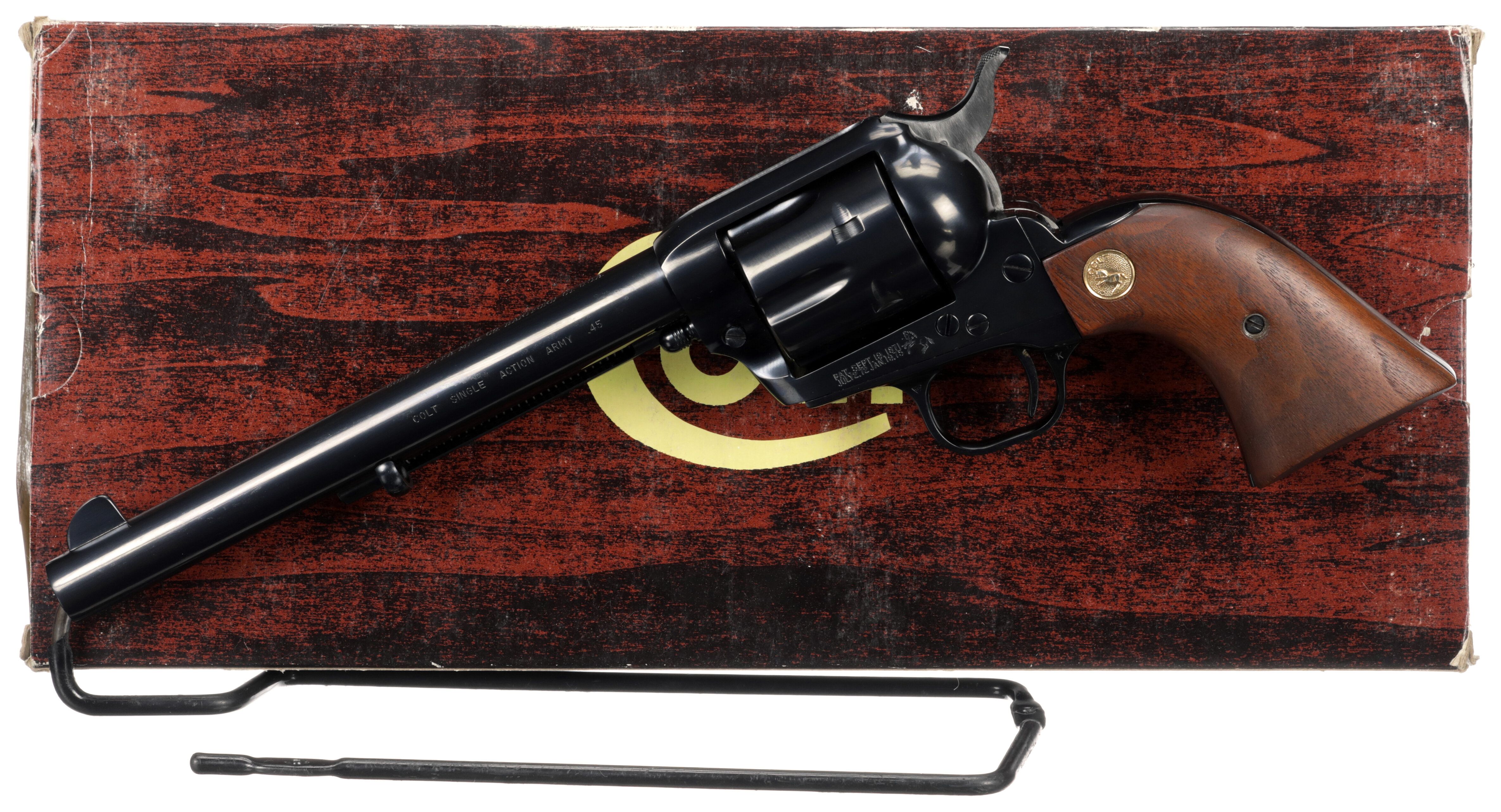 Colt Third Generation Single Action Army Revolver with Box | Rock Island Auction