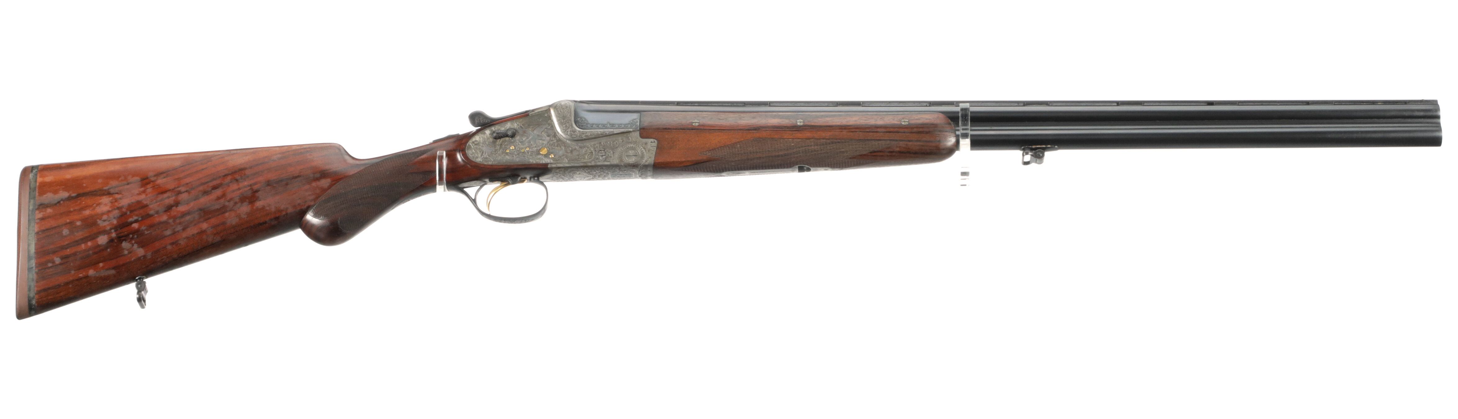 Engraved Gebruder Merkel 20 Gauge Sidelock Over/Under Shotgun | Rock ...