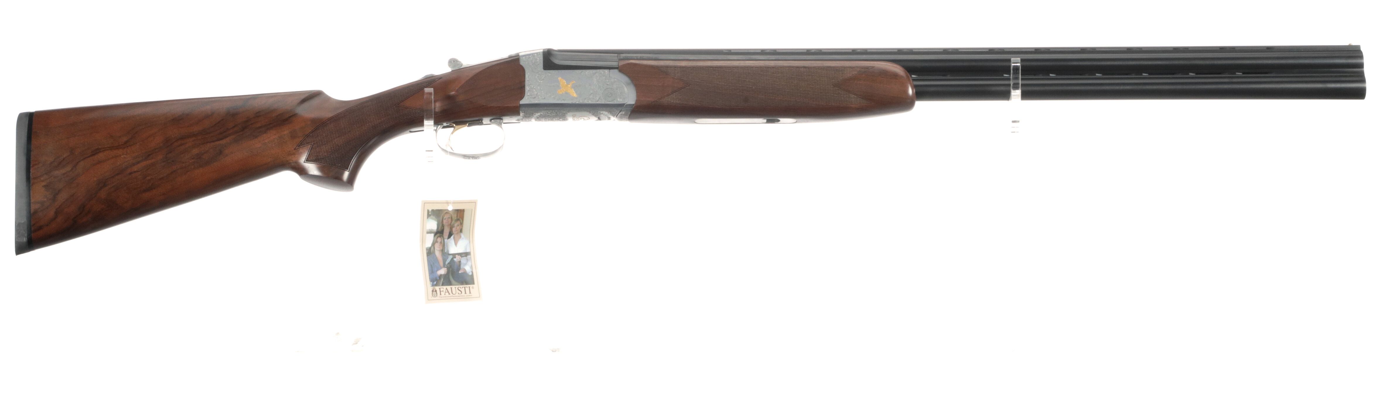 Factory Engraved Fausti Ducks Unlimited Over/Under Shotgun | Rock ...