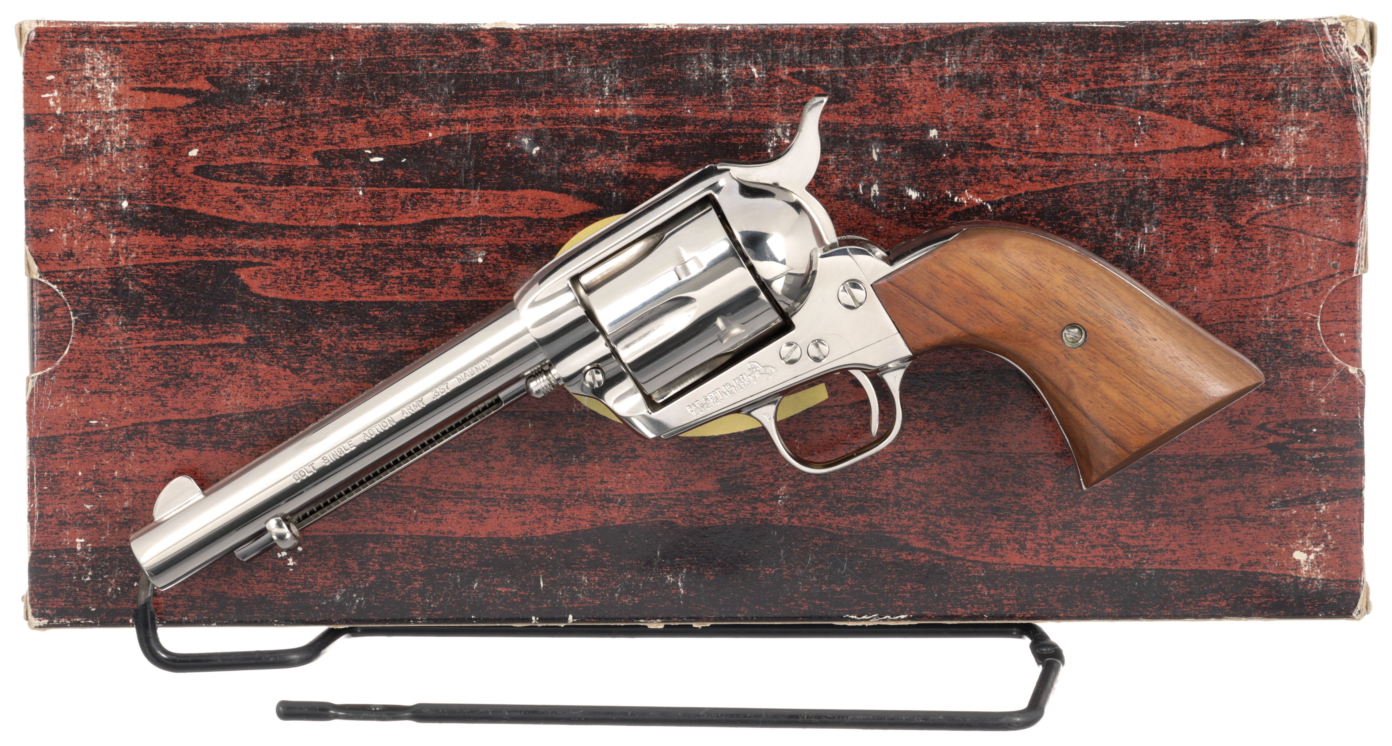 Colt Third Generation Single Action Army Revolver with Box | Rock Island Auction