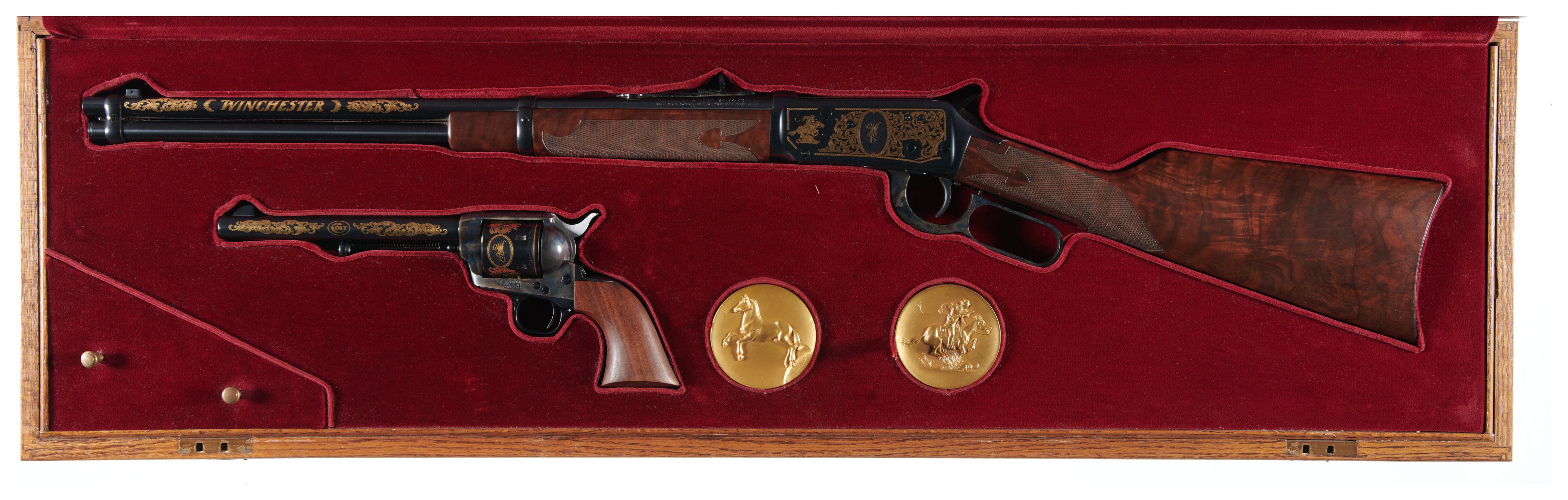 Cased Winchester/Colt Two Gun Commemorative Set | Rock Island Auction