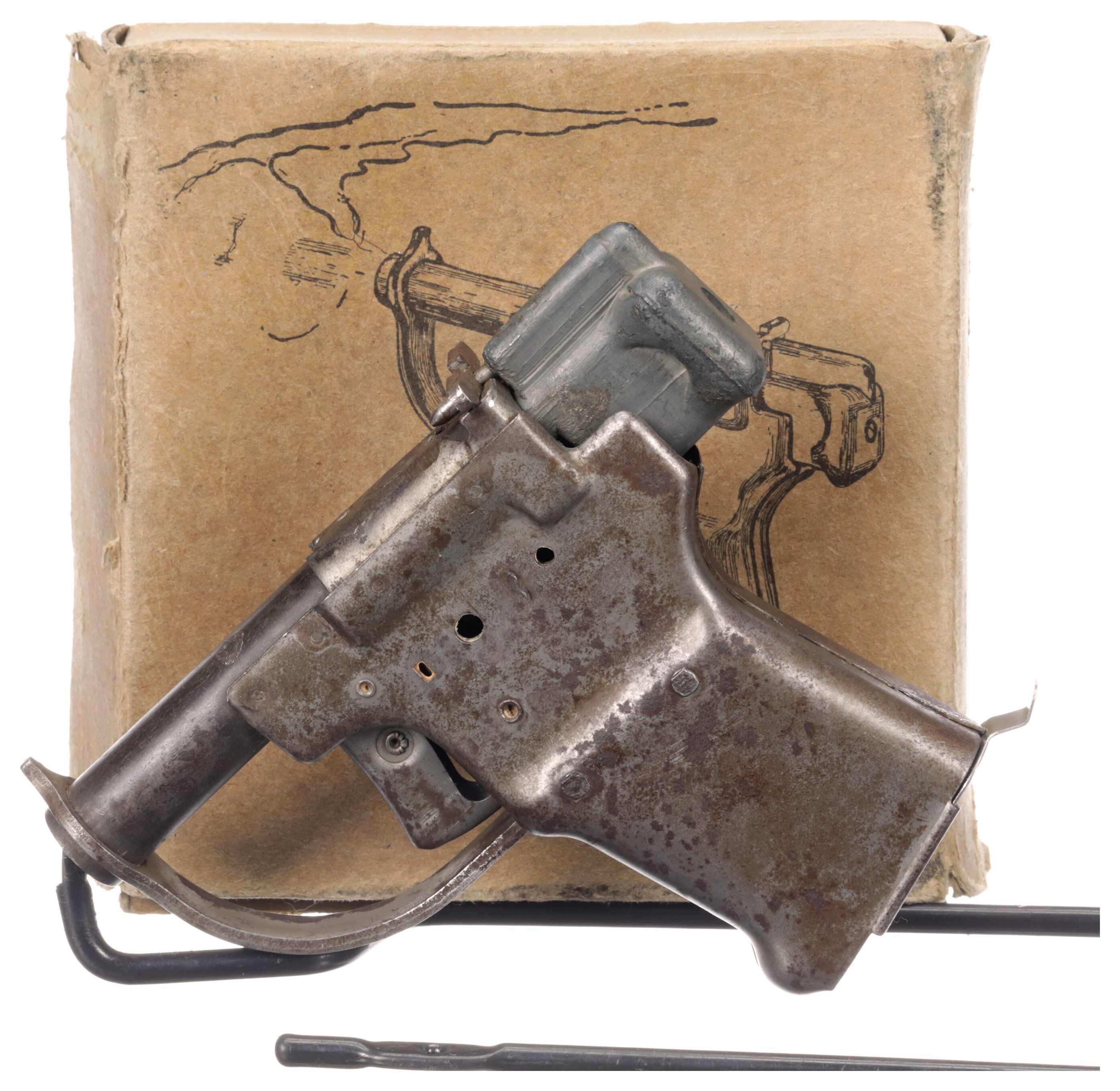 U.S. General Motors Guide Lamp FP-45 Liberator Pistol with Box | Rock ...