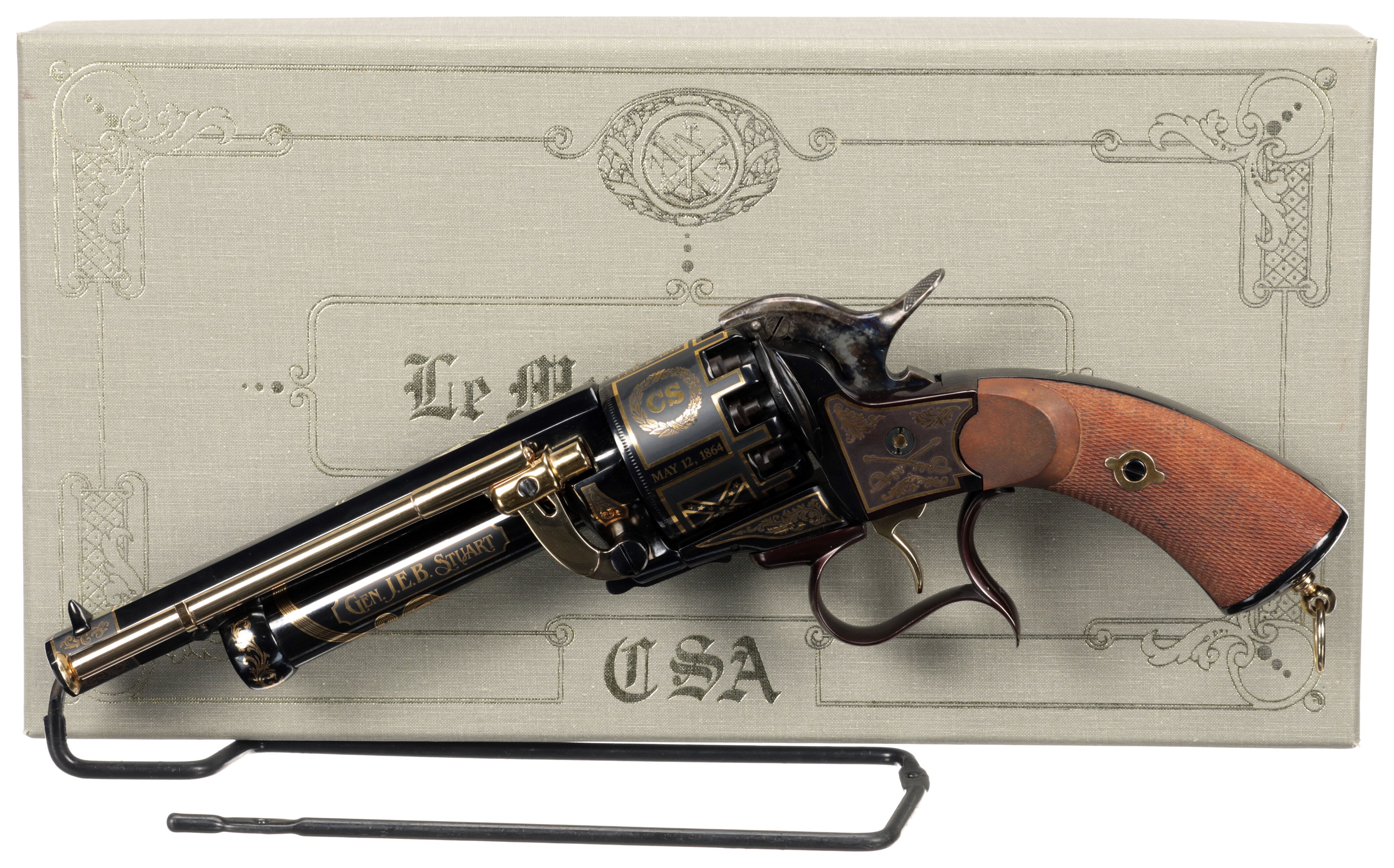 General J.E.B. Stewart Commemorative LeMat Percussion Revolver | Rock Island Auction