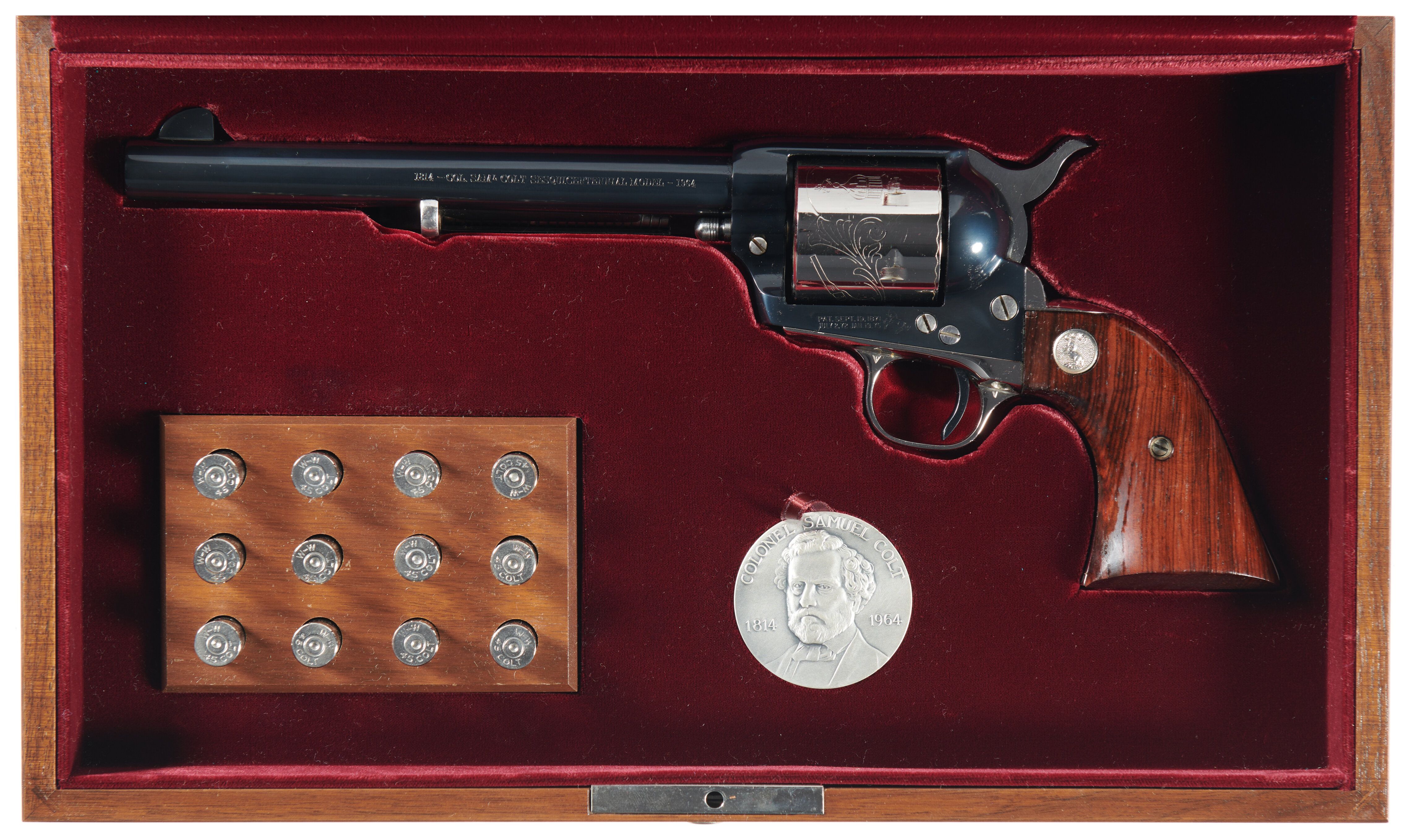 Colt Colonel Samuel Colt Sesquicentennial Commemorative Revolver | Rock ...