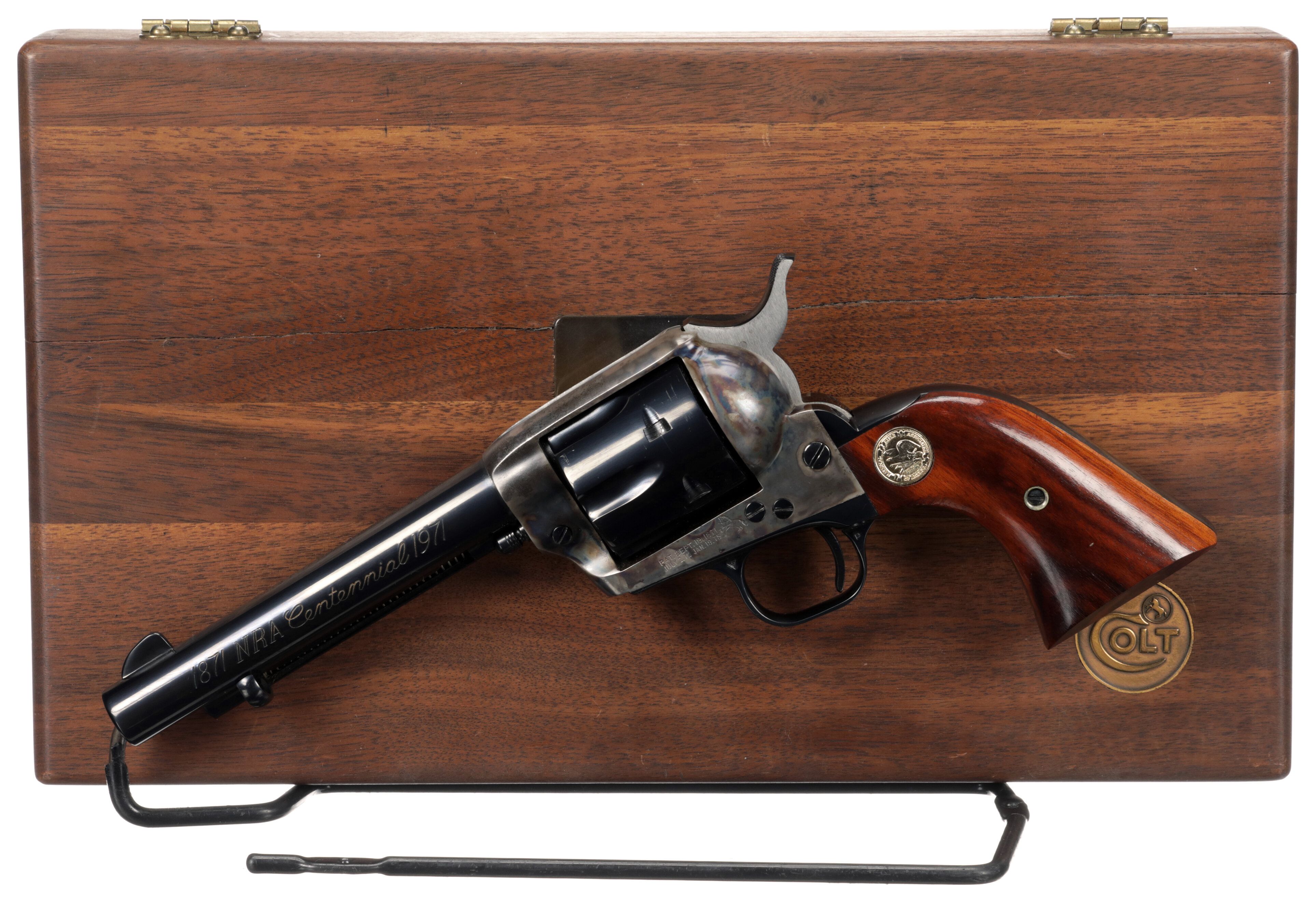 Colt NRA Centennial Commemorative Single Action Army Revolver | Rock ...