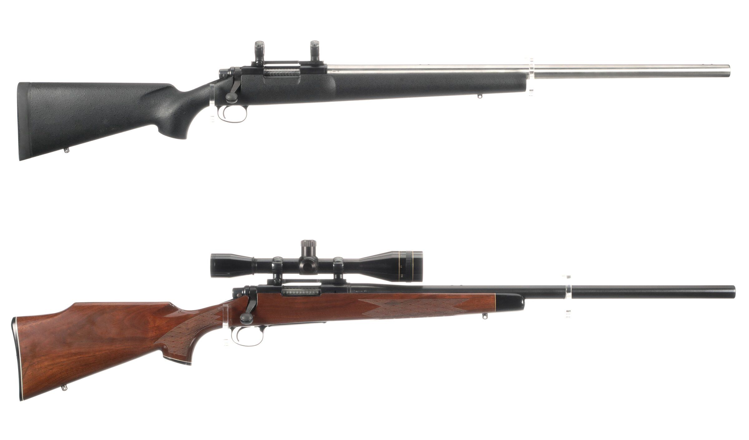 Two Remington Bolt Action Rifles | Rock Island Auction
