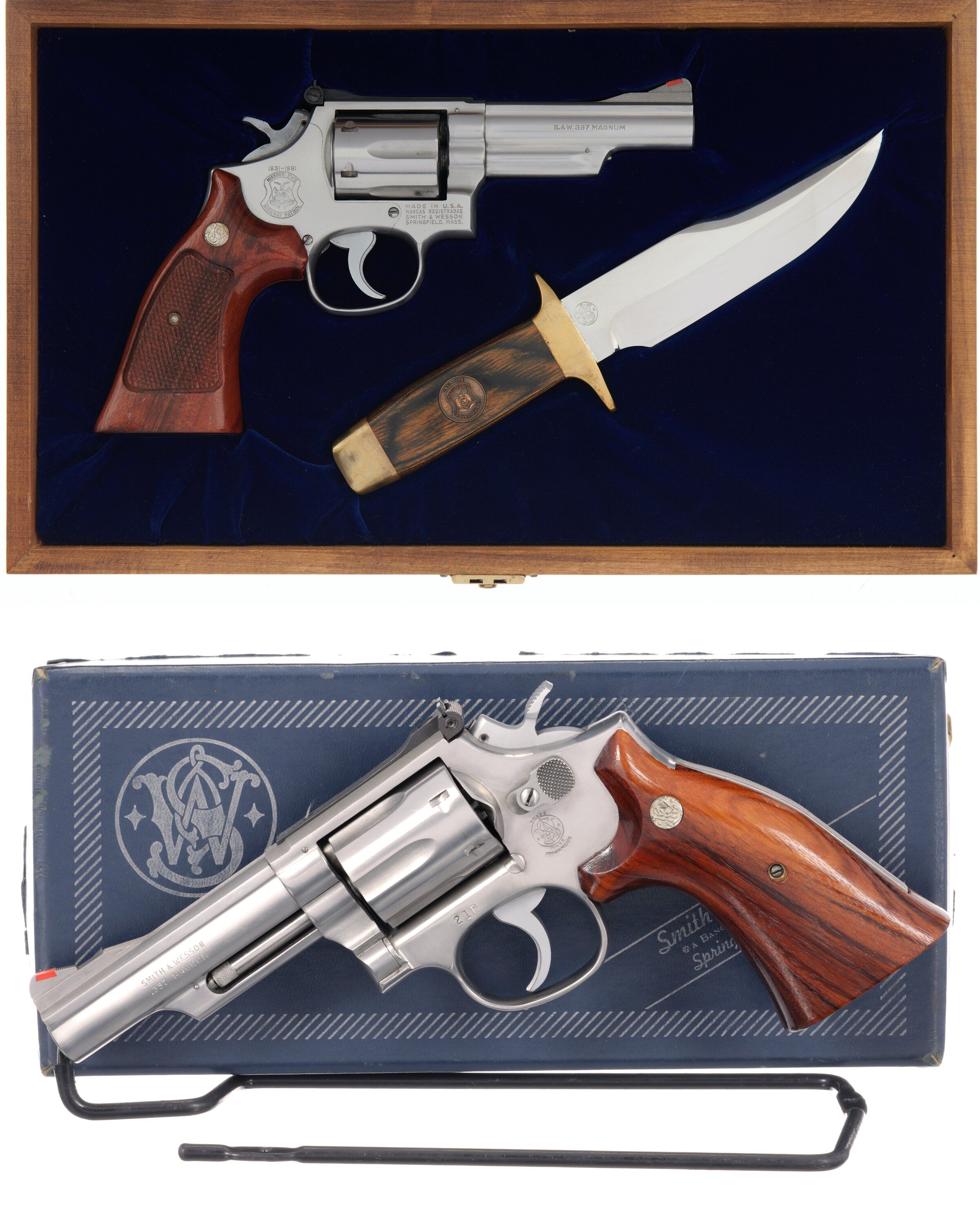 Two S&W Missouri State Highway Patrol Commemorative Revolvers | Rock ...
