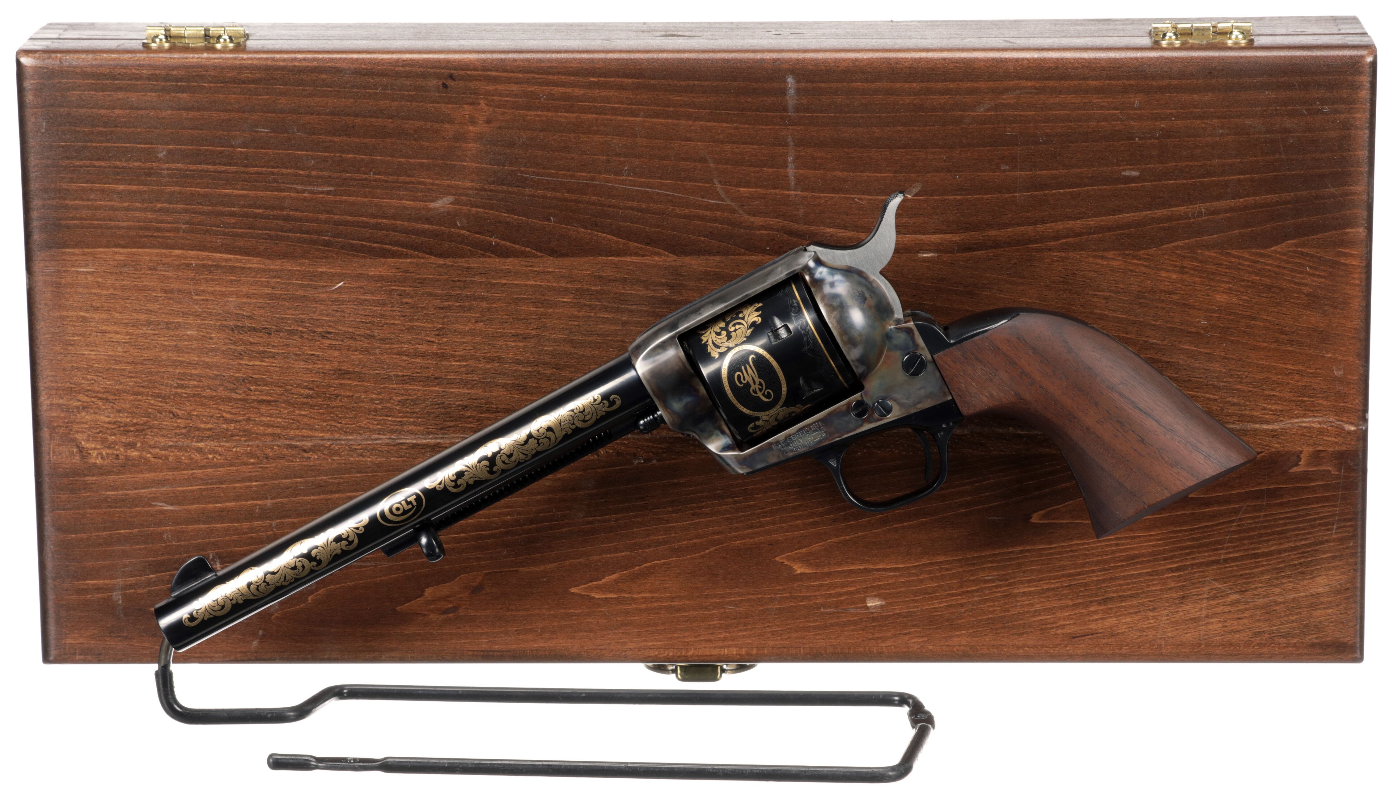 Cased Colt Single Action Army Commemorative Revolver | Rock Island Auction