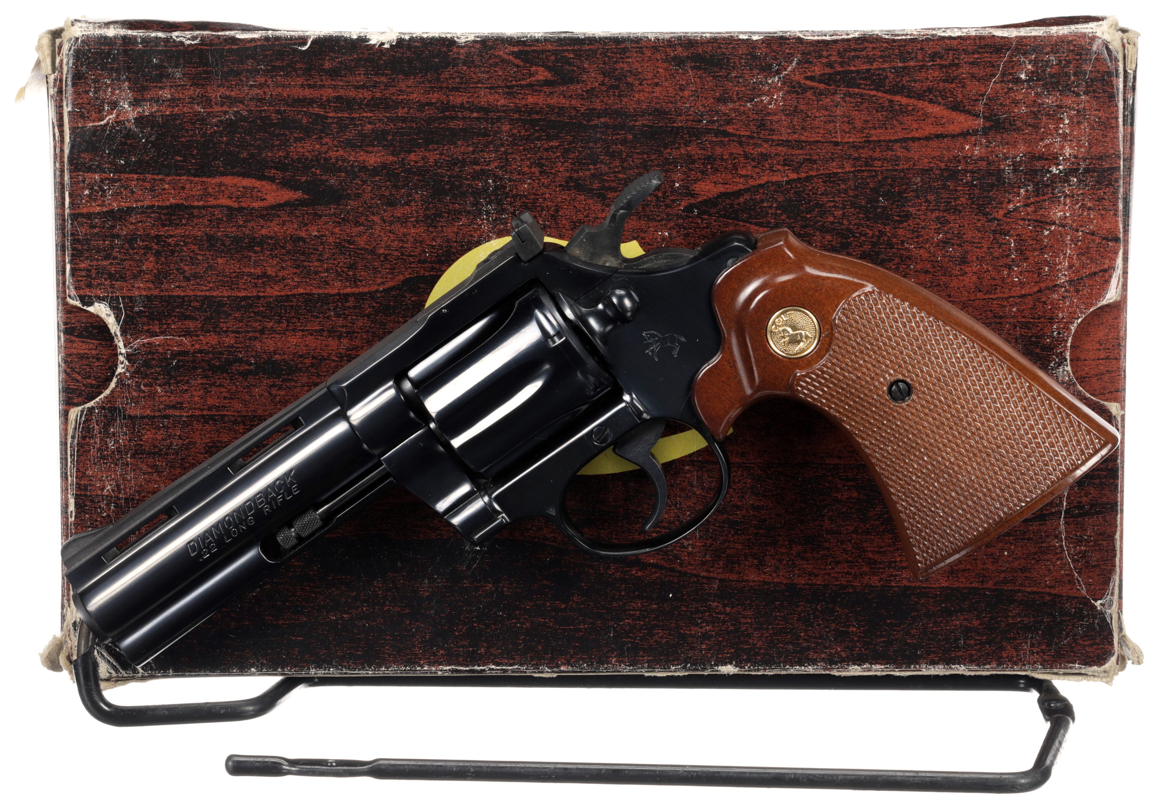 Colt Diamondback Double Action .22 LR Revolver with Box | Rock Island ...