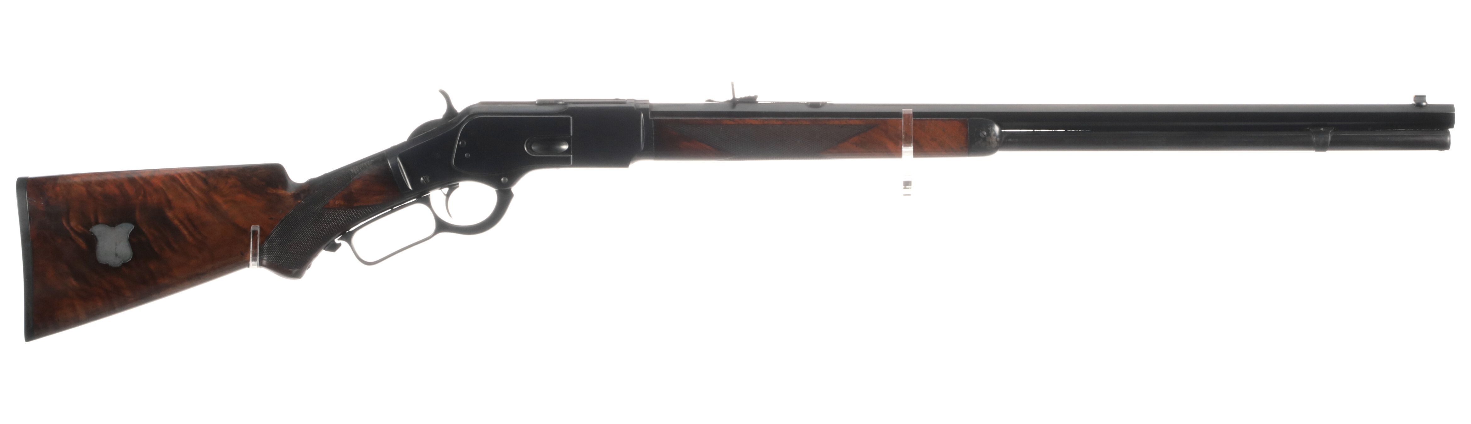 Antique Winchester Deluxe Style Model 1873 Lever Action Rifle | Rock Island Auction