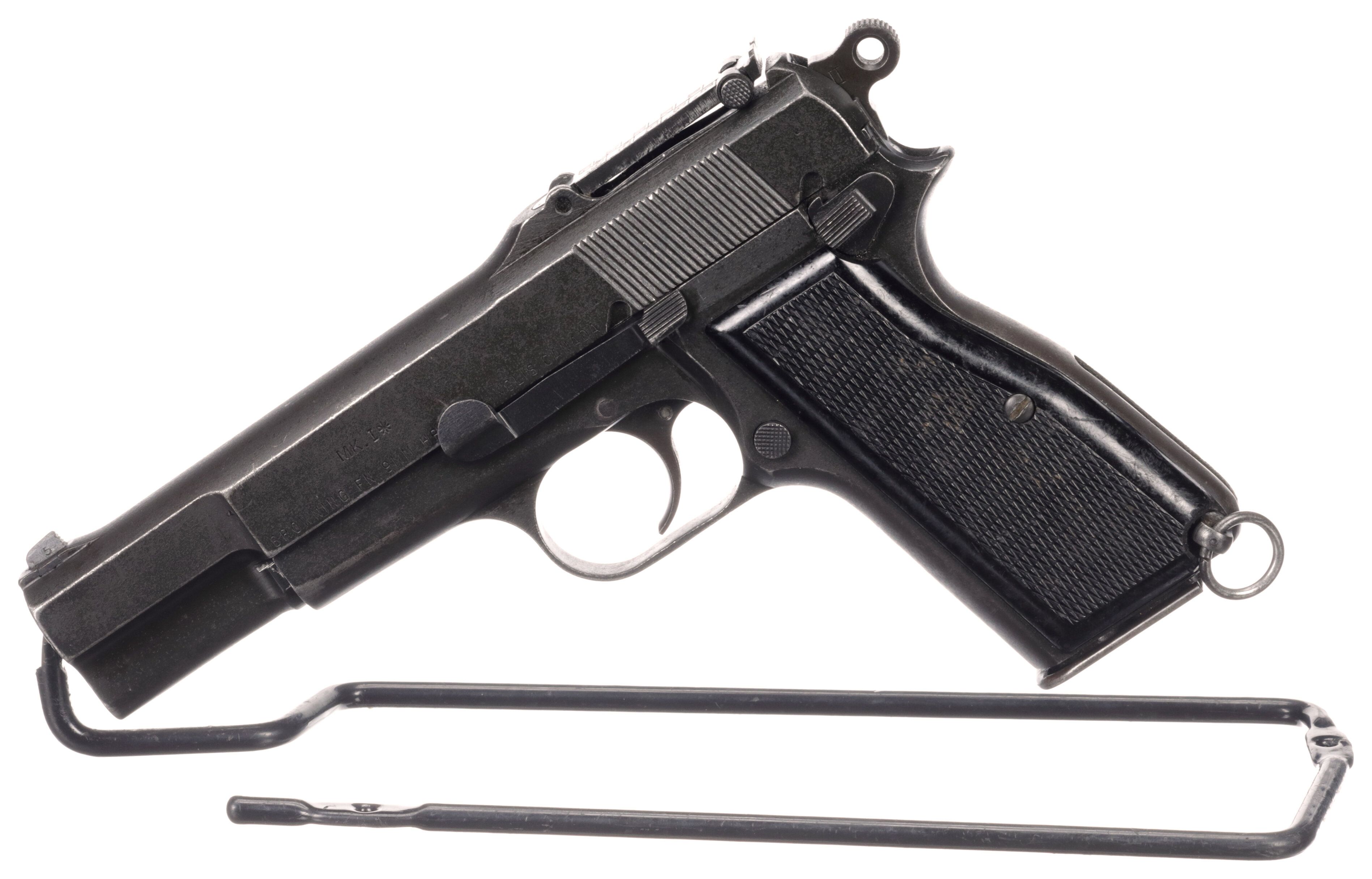 Canadian Inglis Mk. I* High Power Semi-Automatic Pistol | Rock Island ...