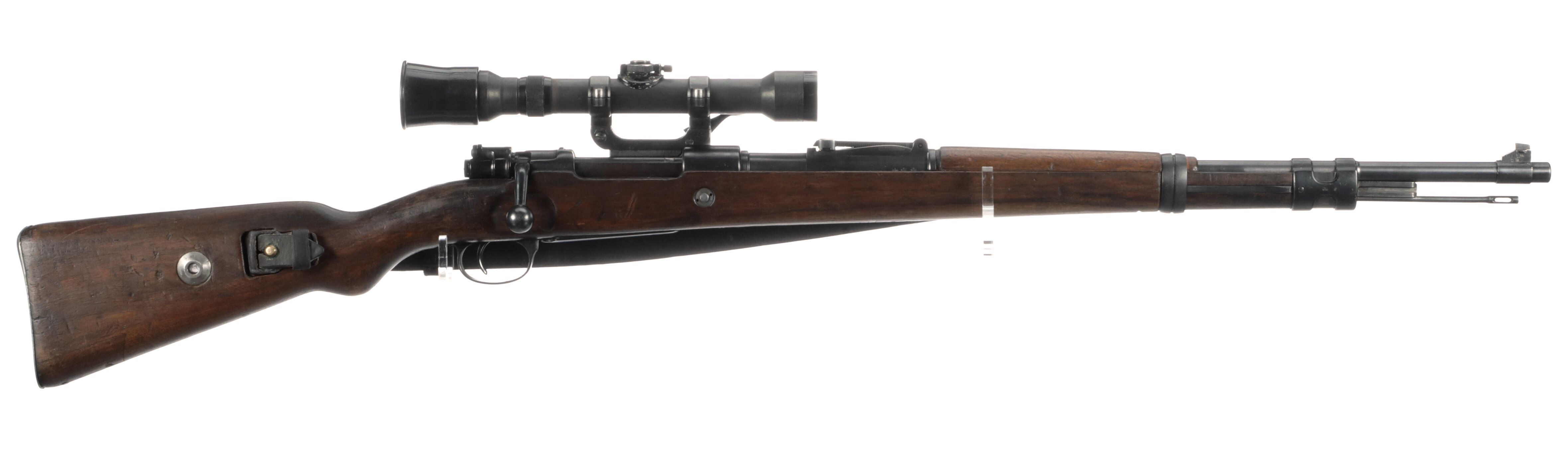 Mauser "S/42G" Code K98k Short Rail Sniper Rifle with Scope | Rock ...