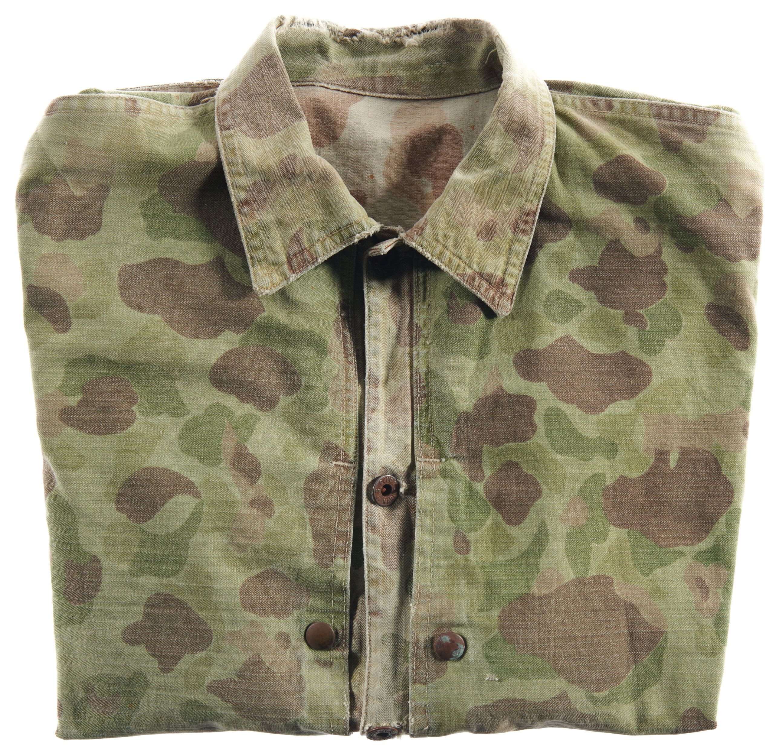 U.S. Marine Corps HBT "Frogskin" Pattern Tunic | Rock Island Auction