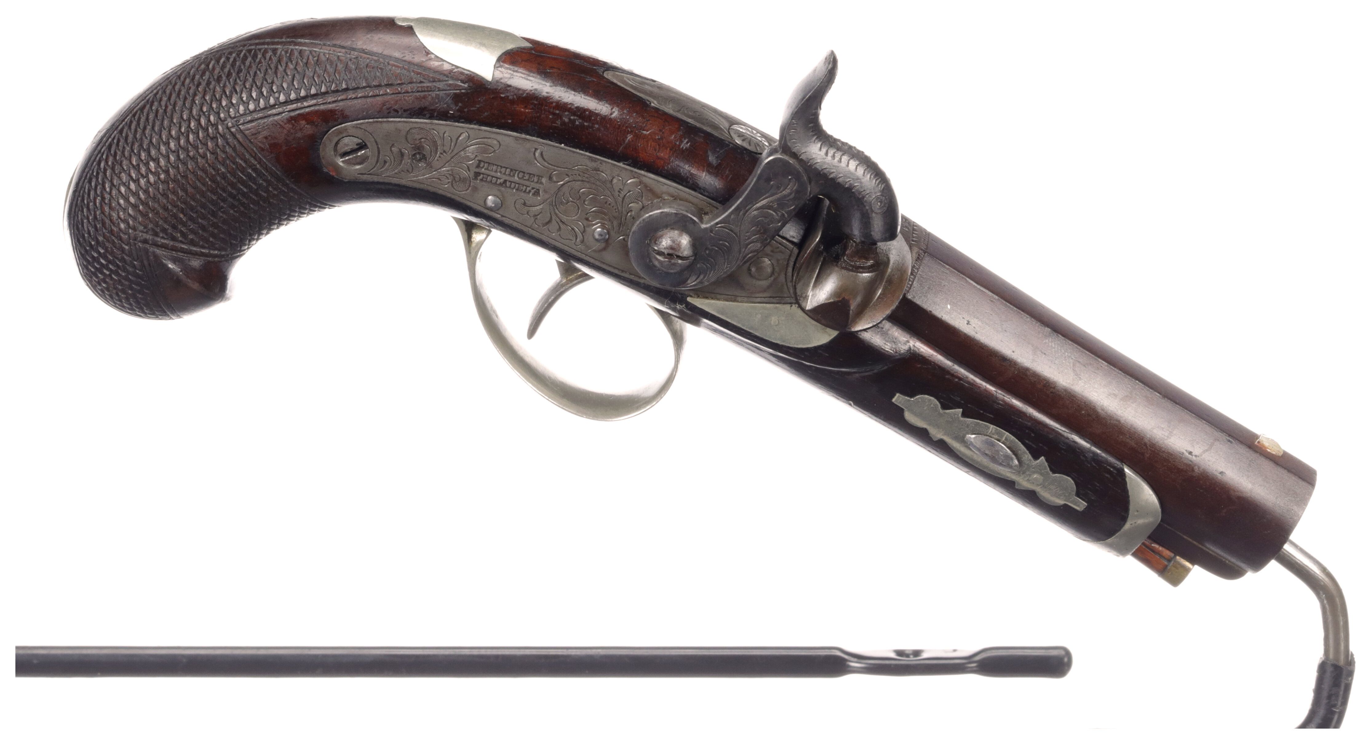 Deringer Philadelphia Percussion Pocket Pistol | Rock Island Auction