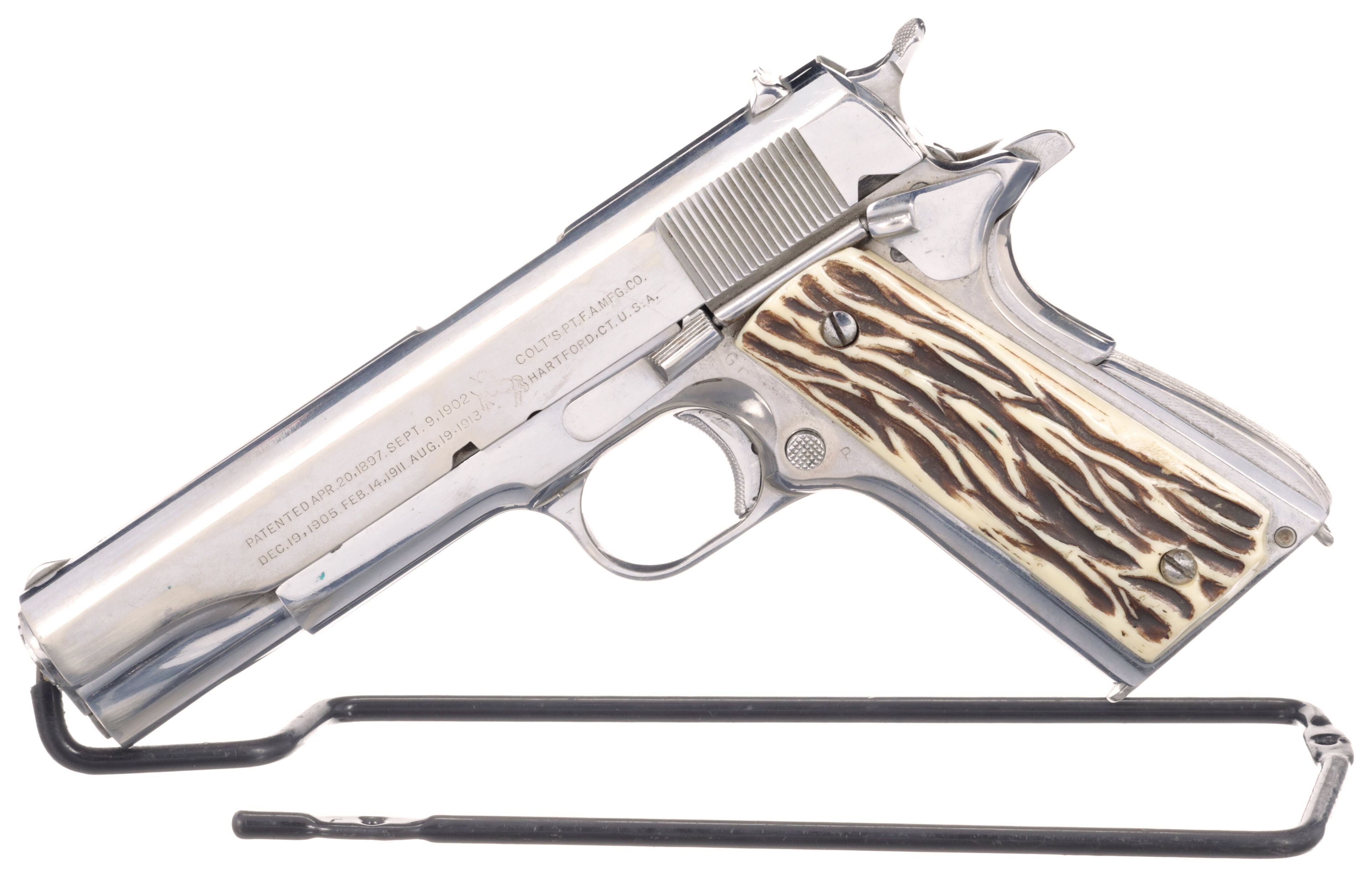 World War II U.S. Colt Model 1911A1 Pistol with Holster | Rock Island ...