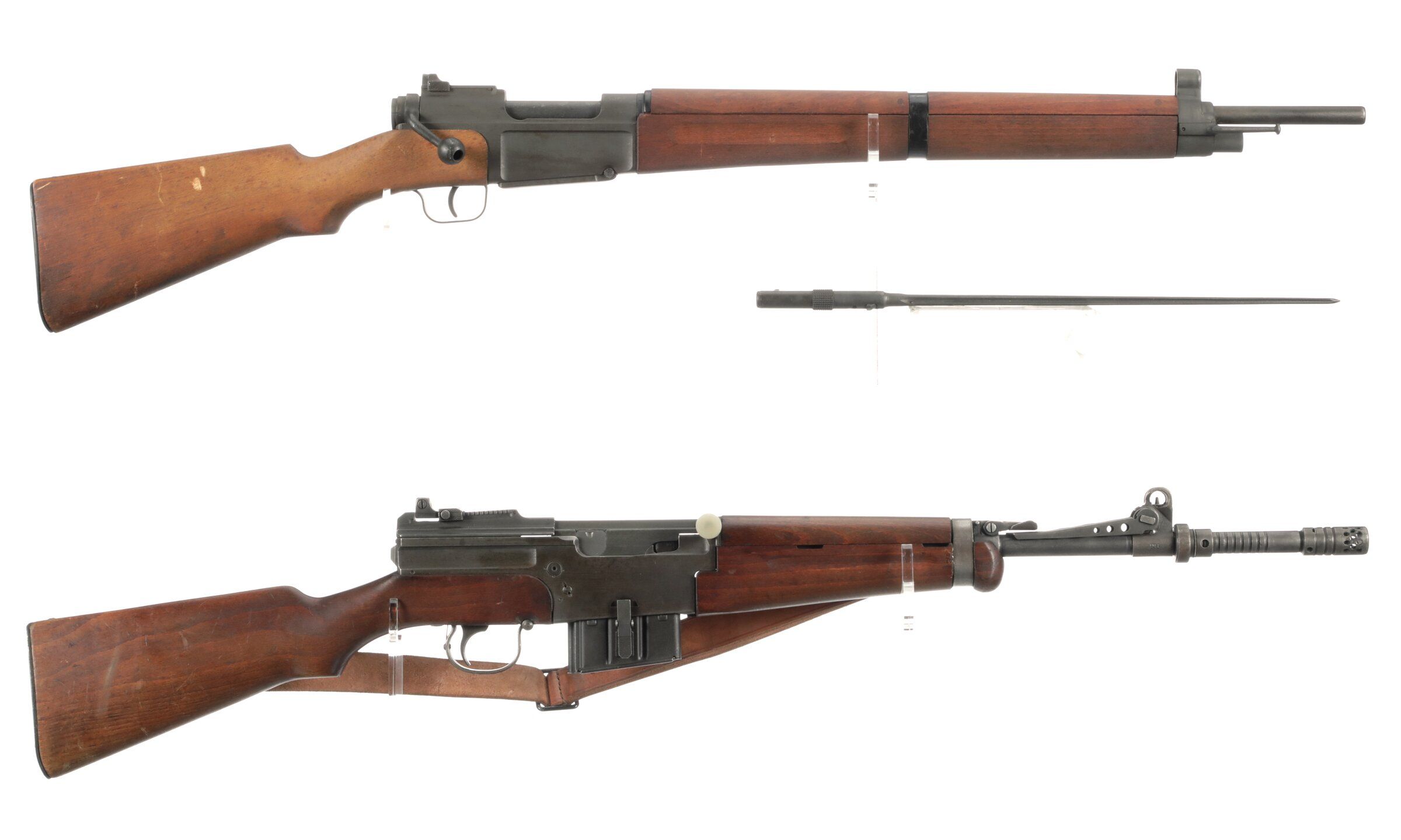 Two French MAS Military Rifles | Rock Island Auction