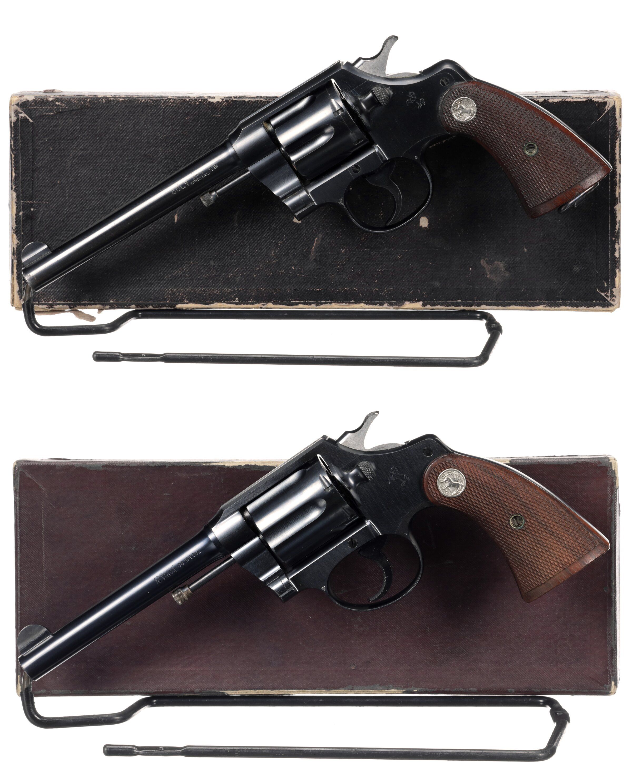 Collector's Lot of Two Colt Double Action Revolvers | Rock Island Auction