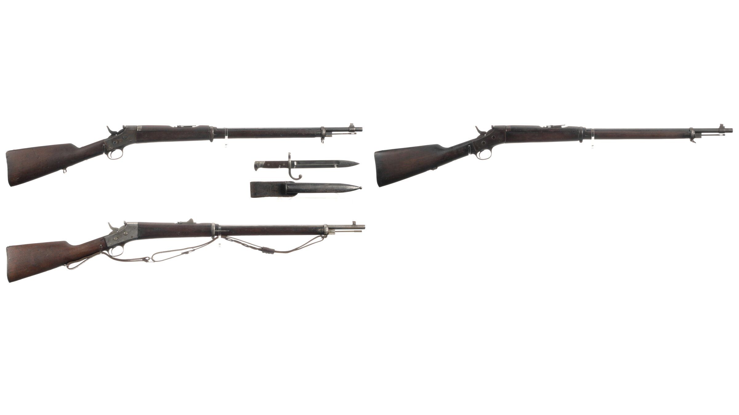 Three Remington Rolling Block Rifles | Rock Island Auction