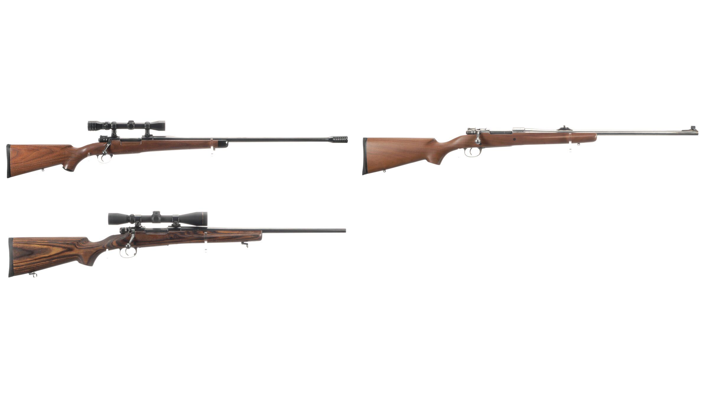 Three Mauser Sporting Rifles | Rock Island Auction