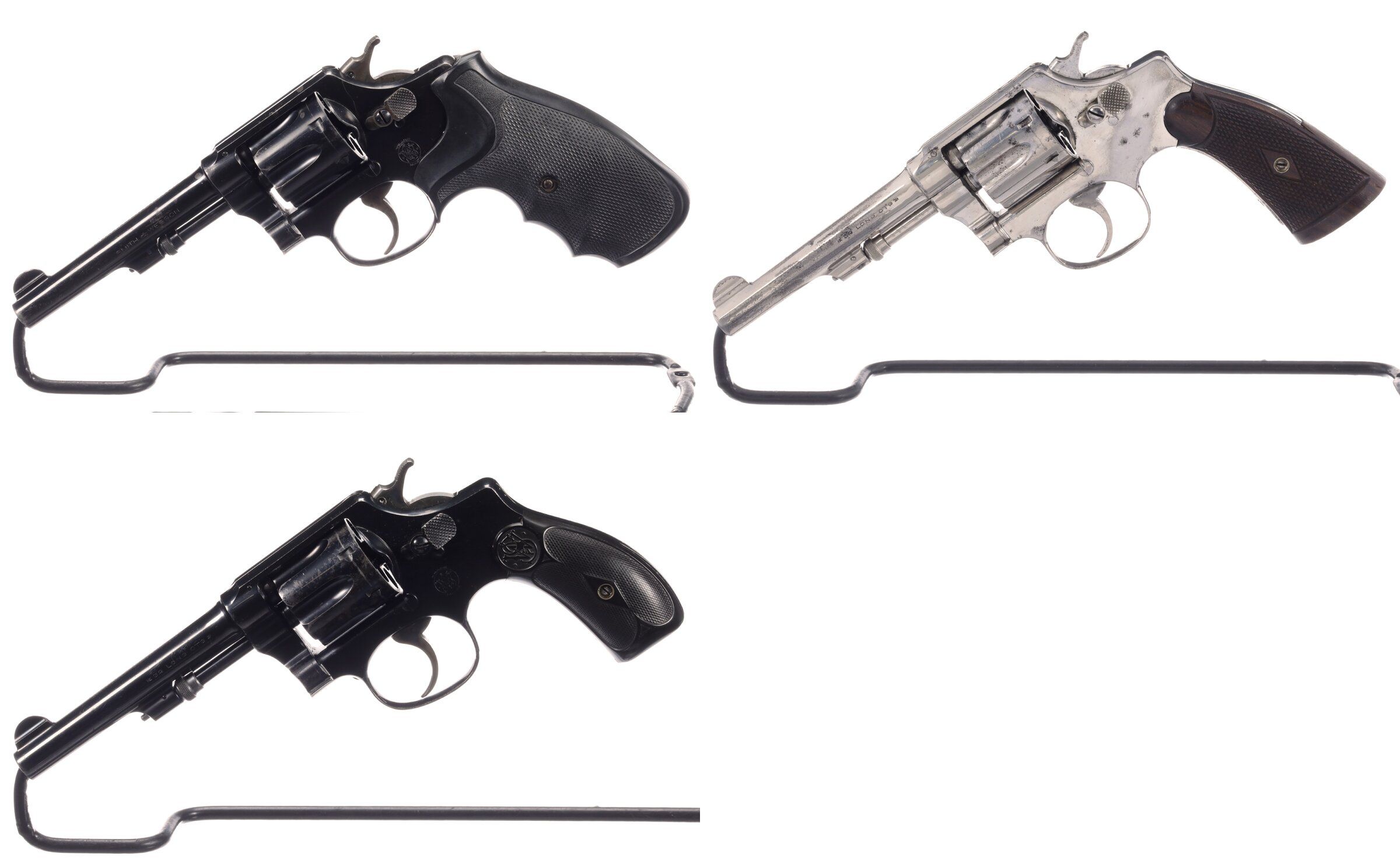 Three Smith & Wesson Double Action .32 Long Revolvers | Rock Island Auction