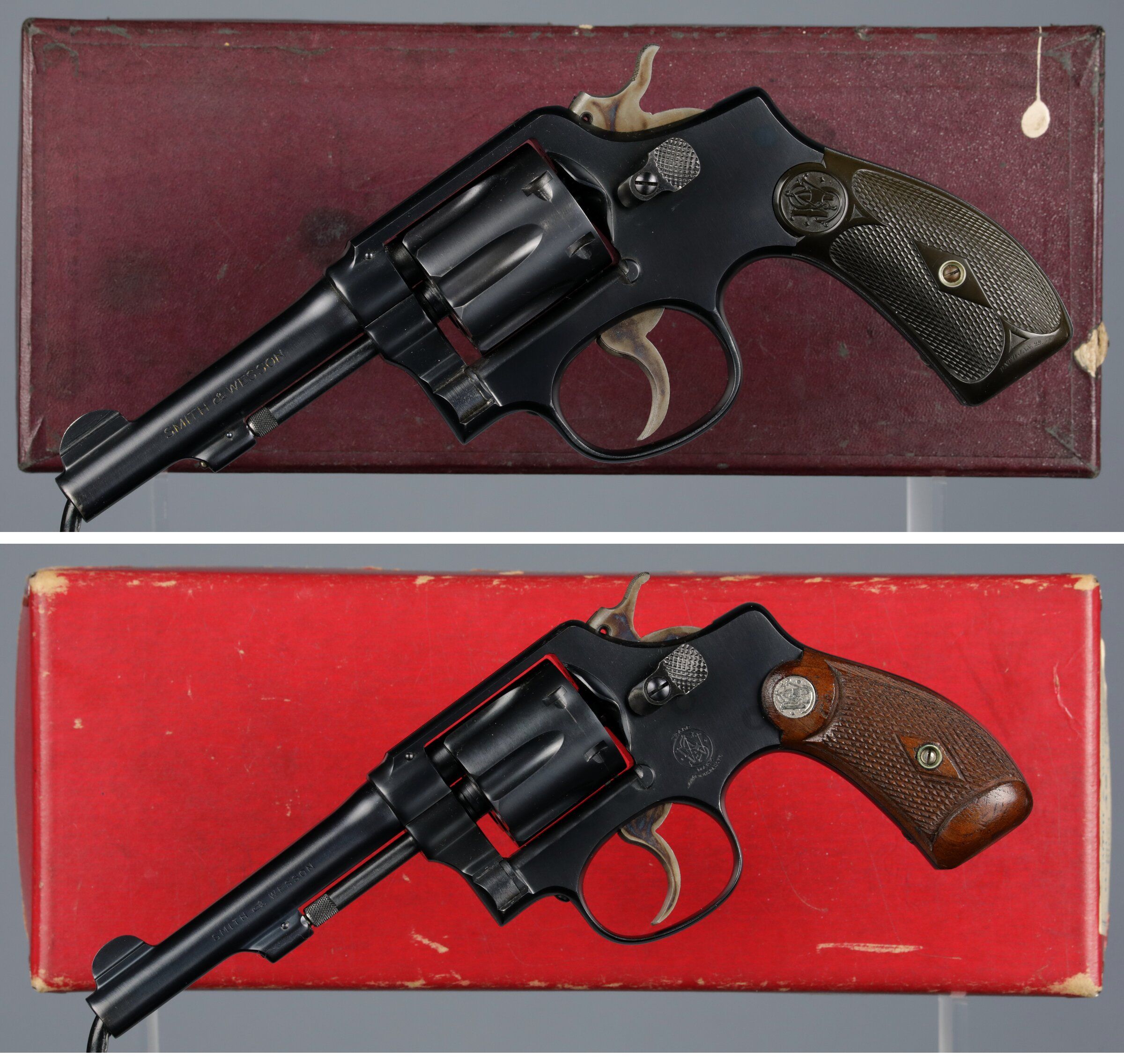 Two Smith & Wesson Double Action Revolvers with Boxes | Rock Island Auction