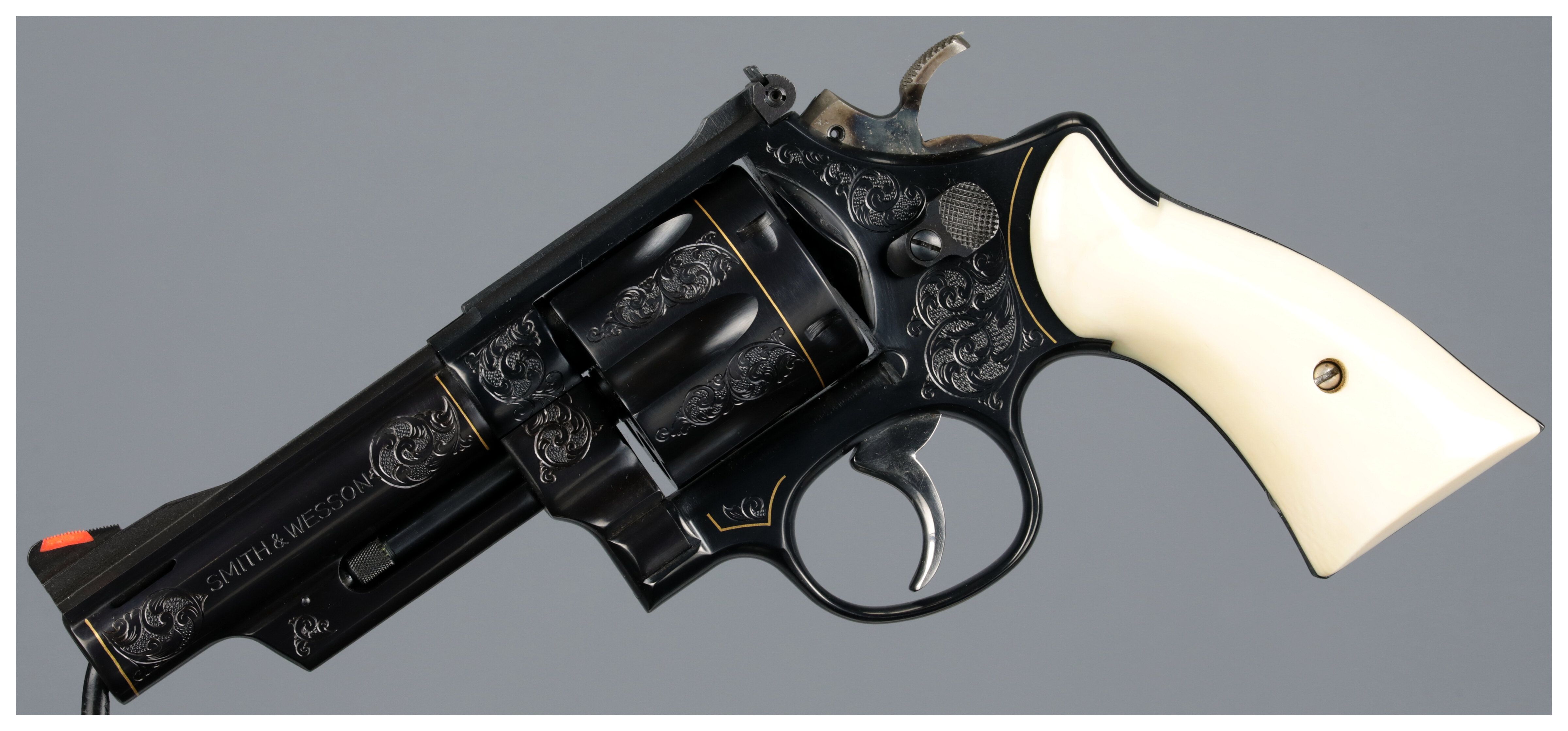 Engraved Smith & Wesson Model 29-3 Double Action Revolver | Rock Island ...