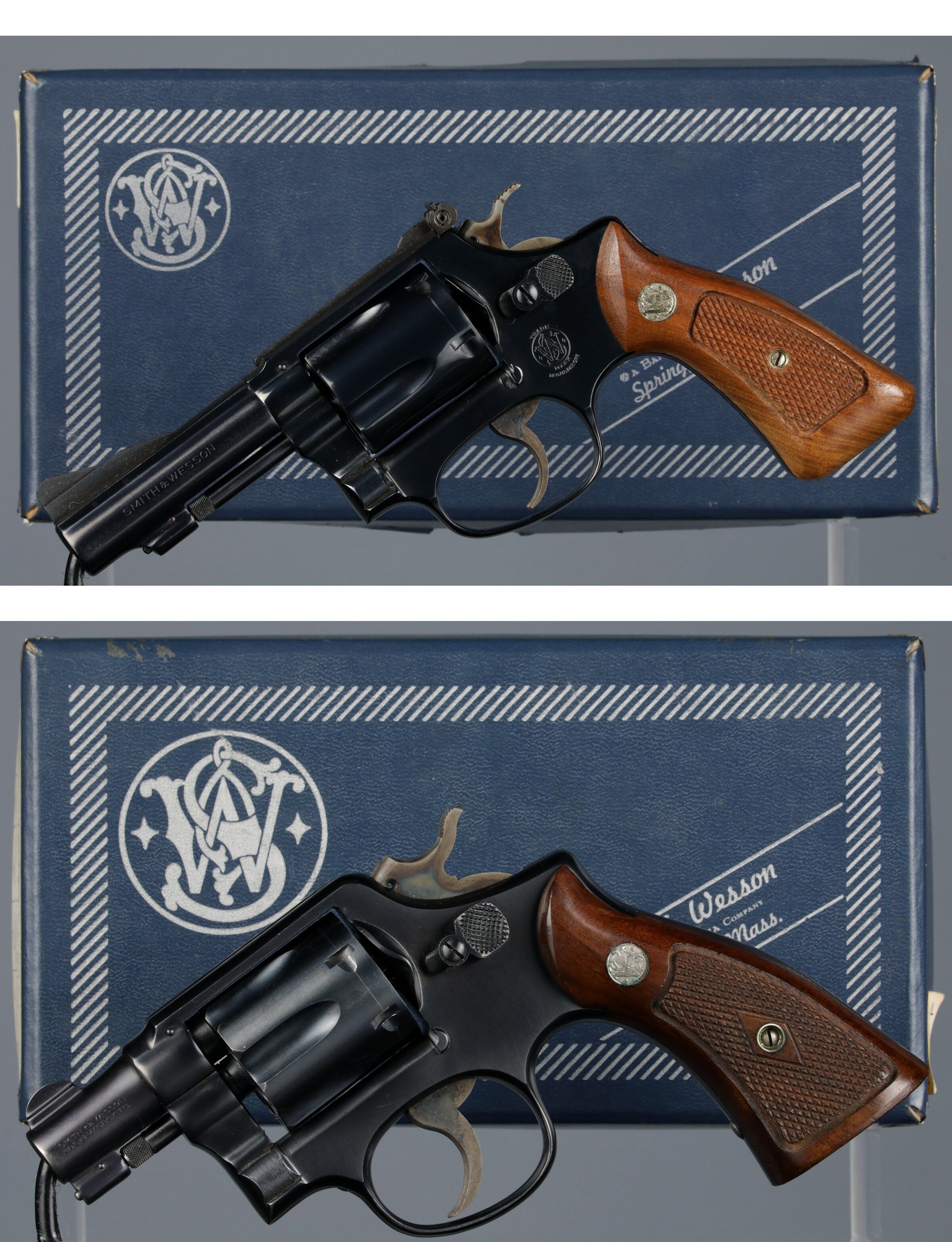 Two Smith & Wesson Double Action Revolvers with Boxes | Rock Island Auction