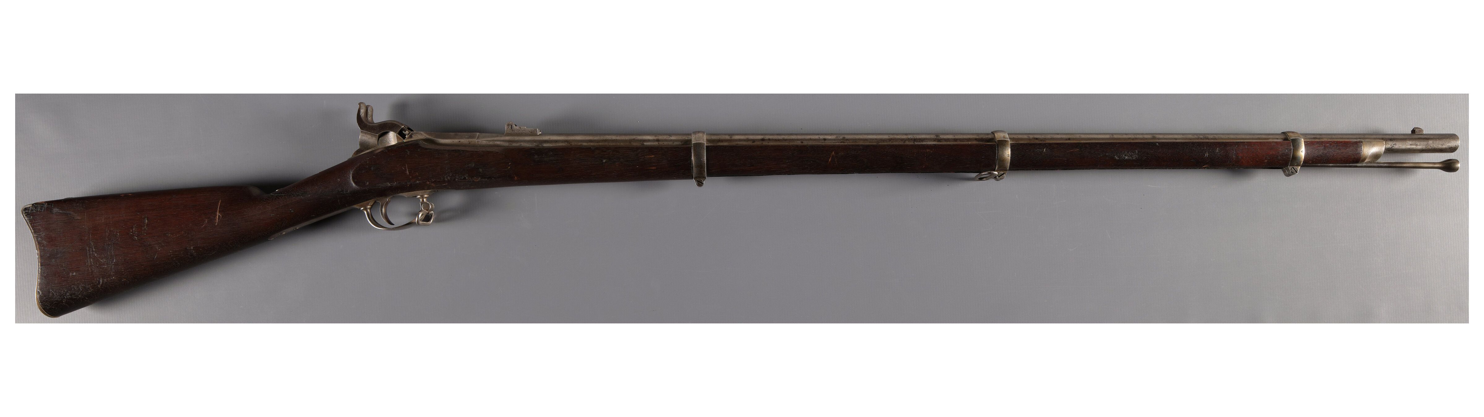 Civil War U.S. Lindsay "Two Shot" 1863 Double Rifle-Musket | Rock ...