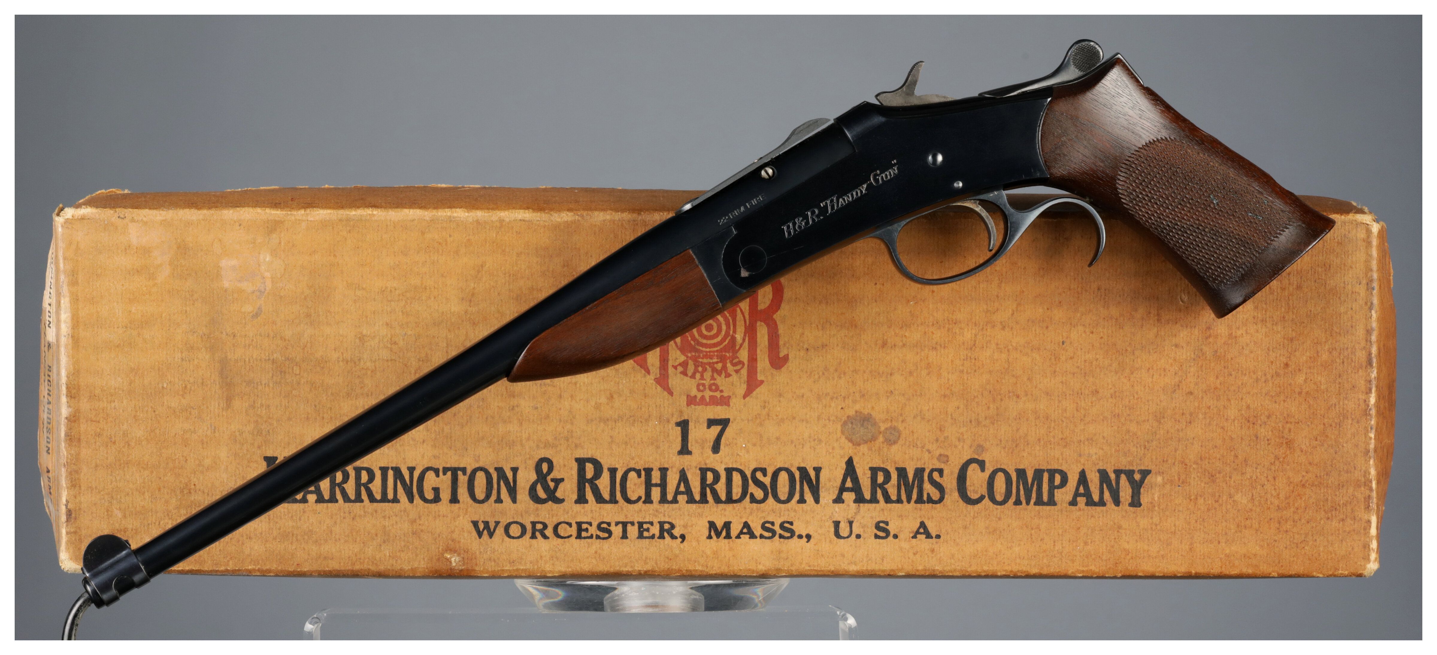 Harrington & Richardson Rifled Handy-Gun Pistol with Box | Rock Island ...