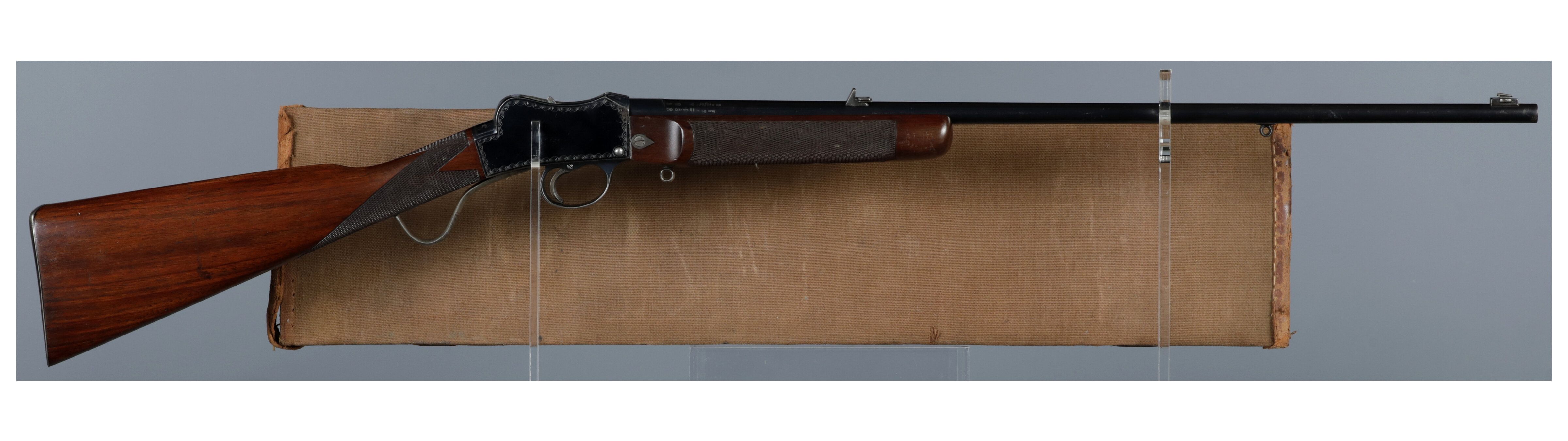 Factory Engraved W. W. Greener Martini Action Single Shot Rifle | Rock ...