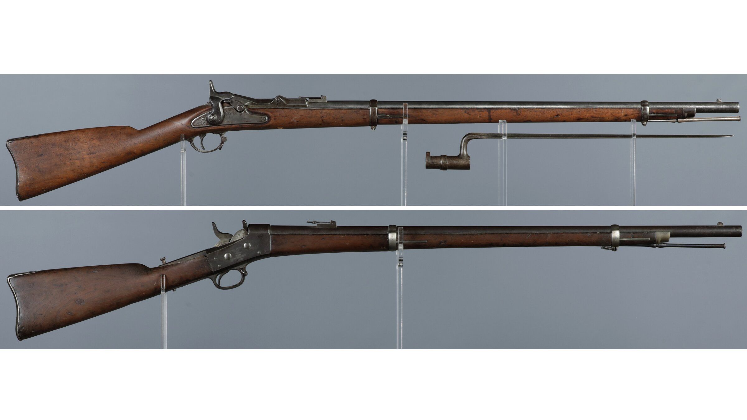 Two U.S. Springfield Single Shot Military Rifles | Rock Island Auction