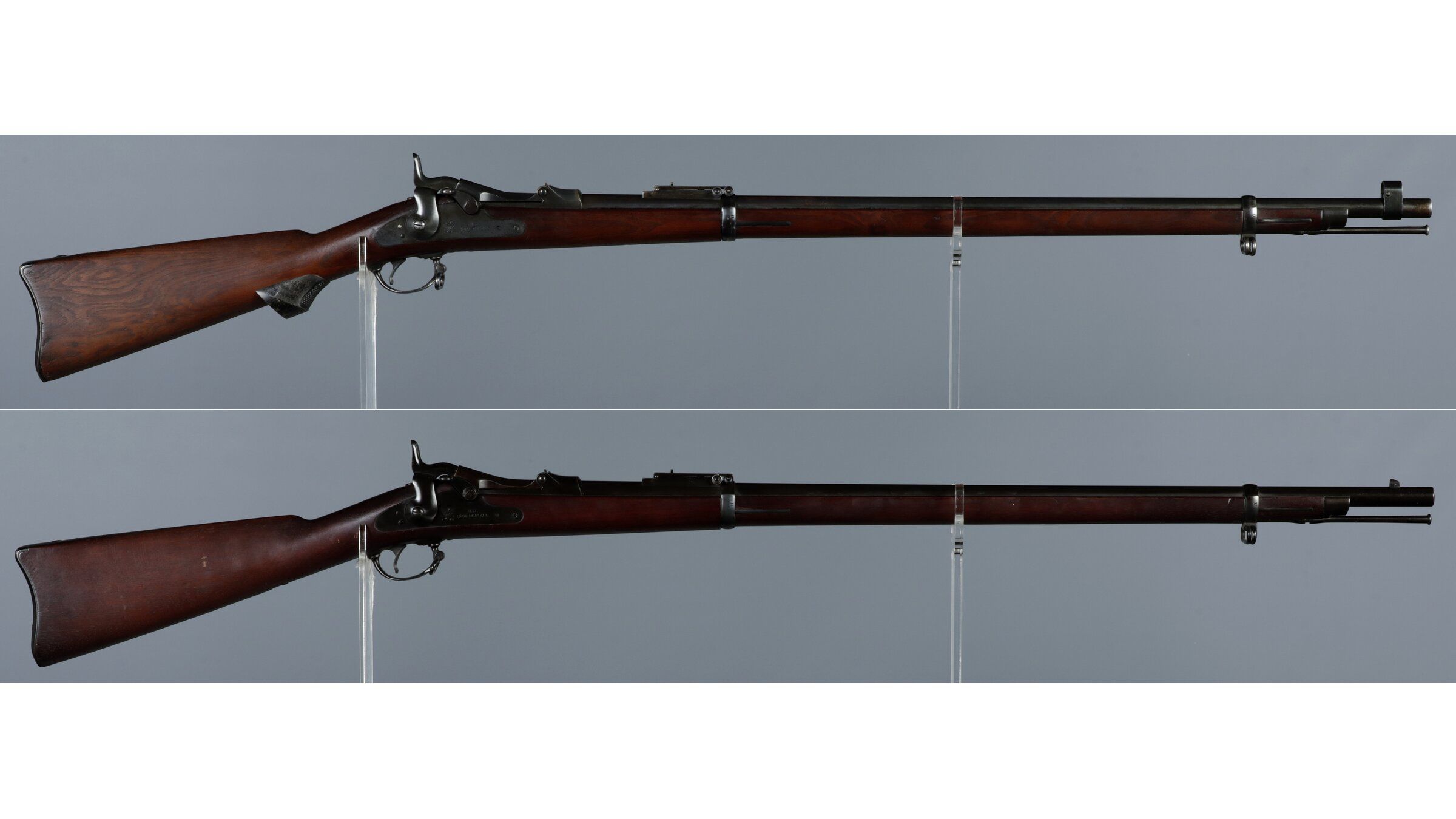 Two U.S. Springfield Model 1884 Trapdoor Rifles | Rock Island Auction