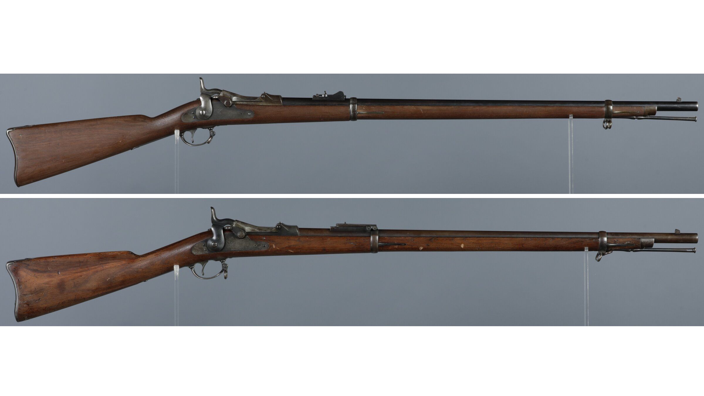 Two U.S. Springfield Trapdoor Rifles | Rock Island Auction