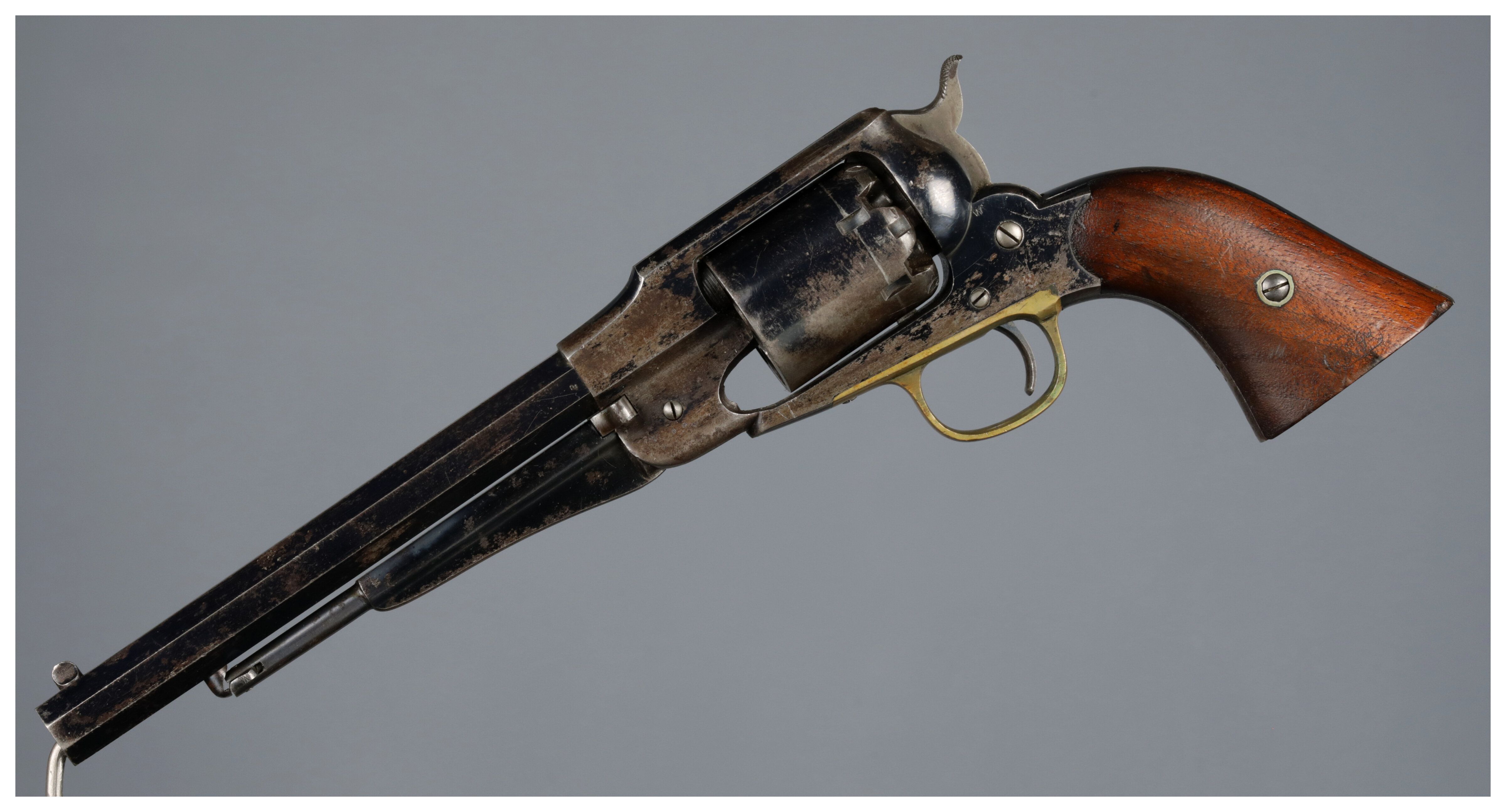 Civil War U.S. Remington New Model Army Percussion Revolver | Rock ...