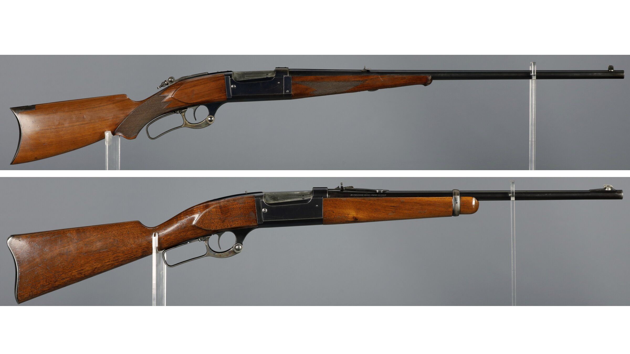 Two Savage Model 1899 Lever Action Long Guns | Rock Island Auction