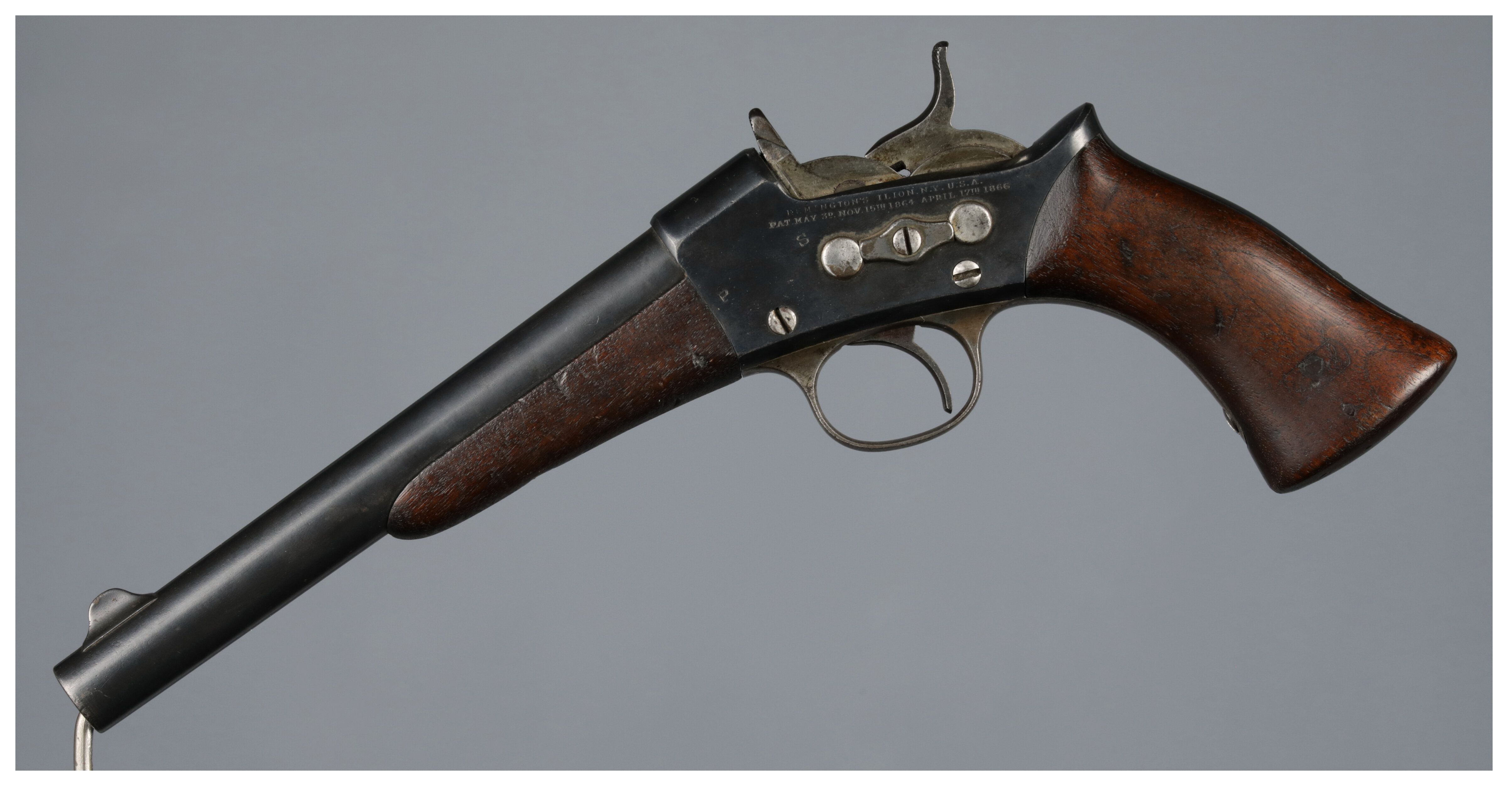 U.S. Remington Model 1871 Army Rolling Block Pistol | Rock Island Auction