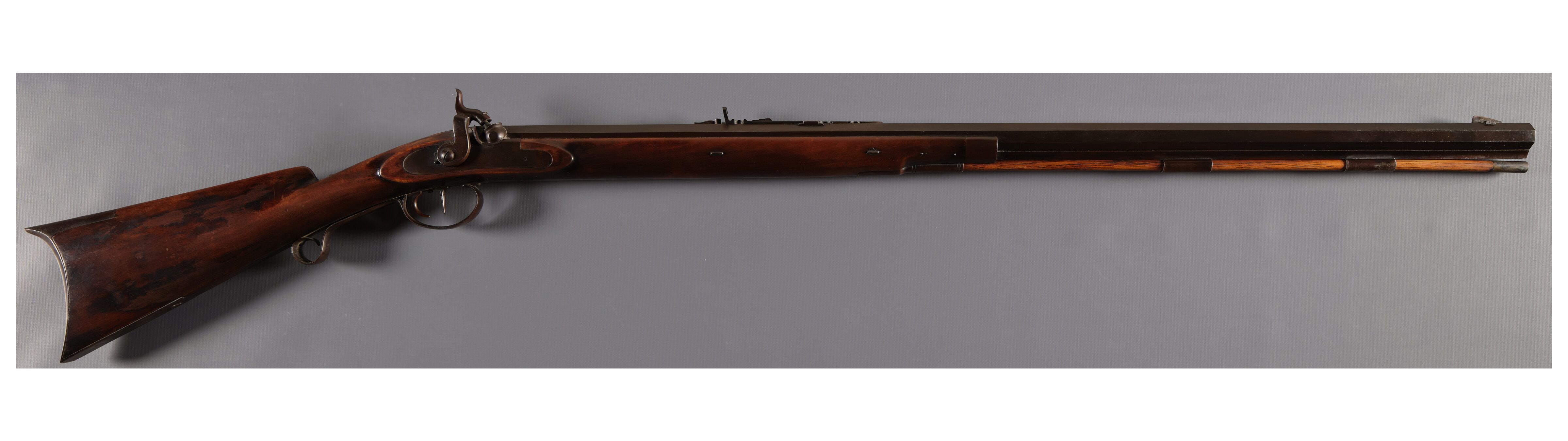 T. Dawson Copy of Jim Clyman's J. & .S. Hawken Percussion Rifle | Rock ...