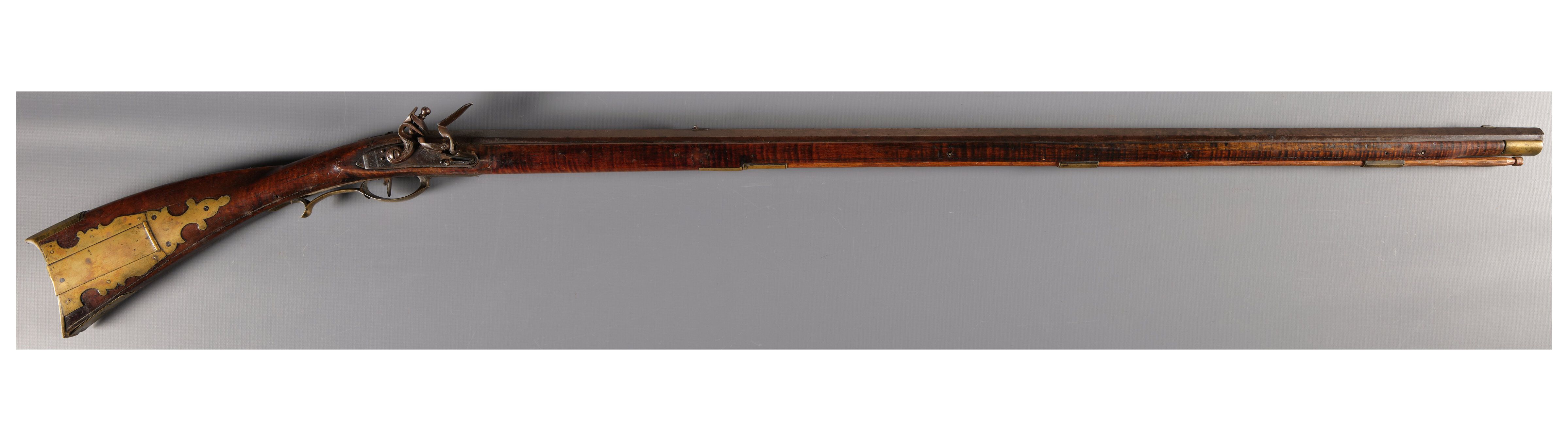 Antique Flintlock American Long Rifle | Rock Island Auction