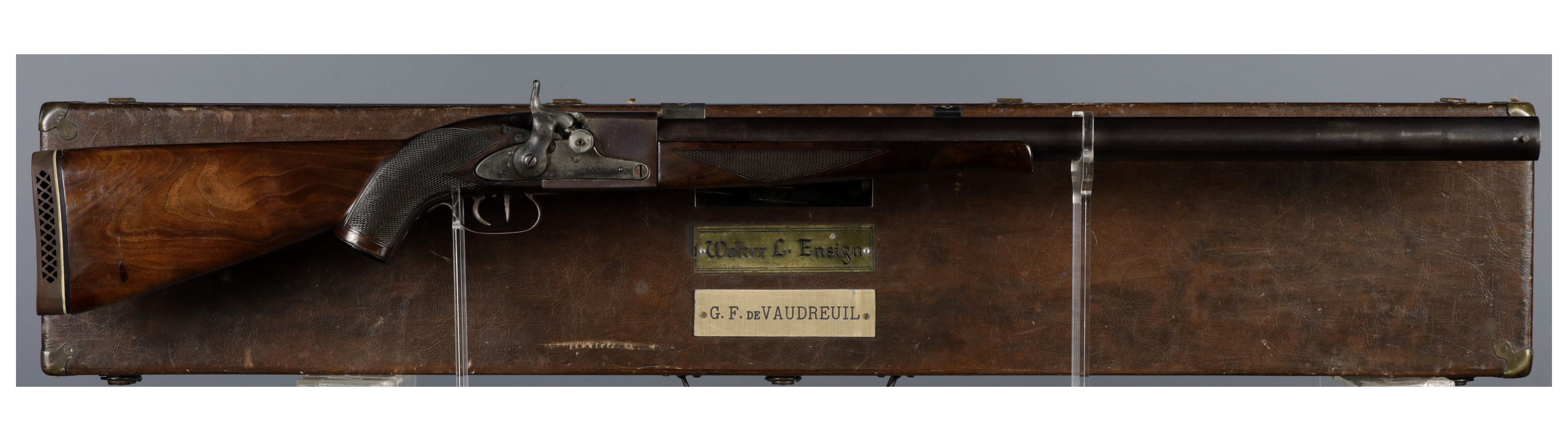 Lester L. Cox Percussion Target Rifle | Rock Island Auction