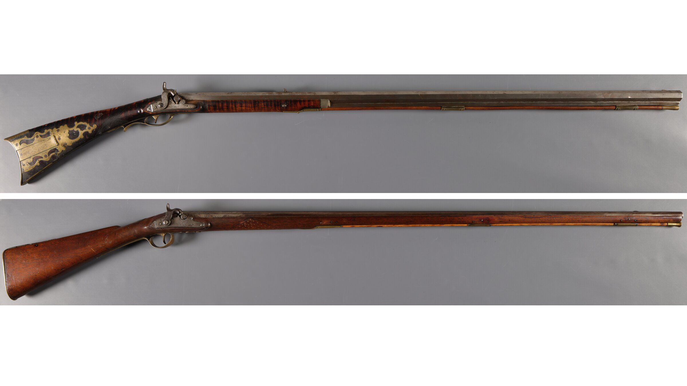 Two American Percussion Rifles | Rock Island Auction