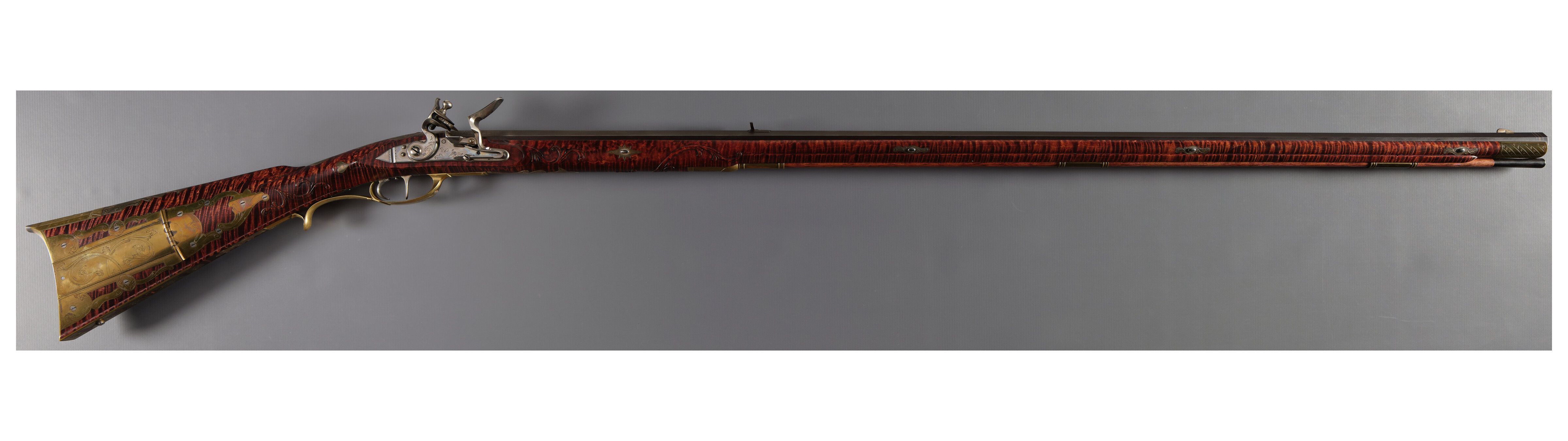 Richard Miller Contemporary Flintlock American Long Rifle | Rock Island ...