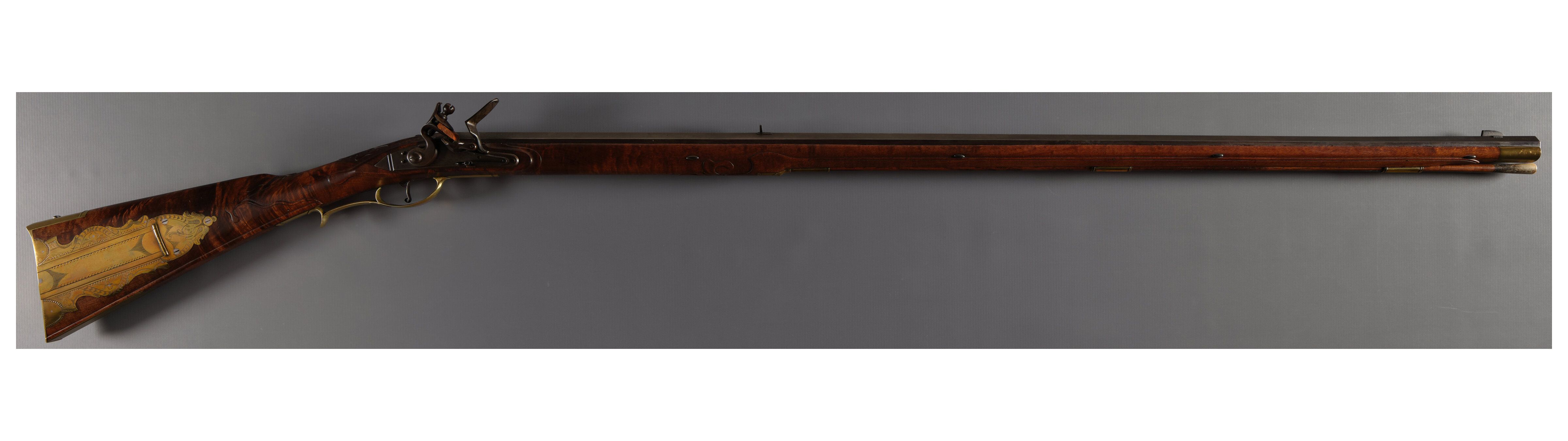 Richard Miller Contemporary Flintlock American Long Rifle | Rock Island ...