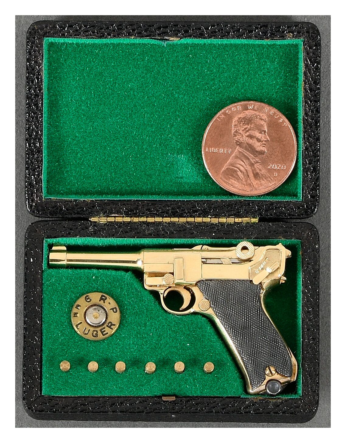 Alex Baez/Herschel Kopp 1/5 Scale Miniature Luge Pistol | Rock Island Auction