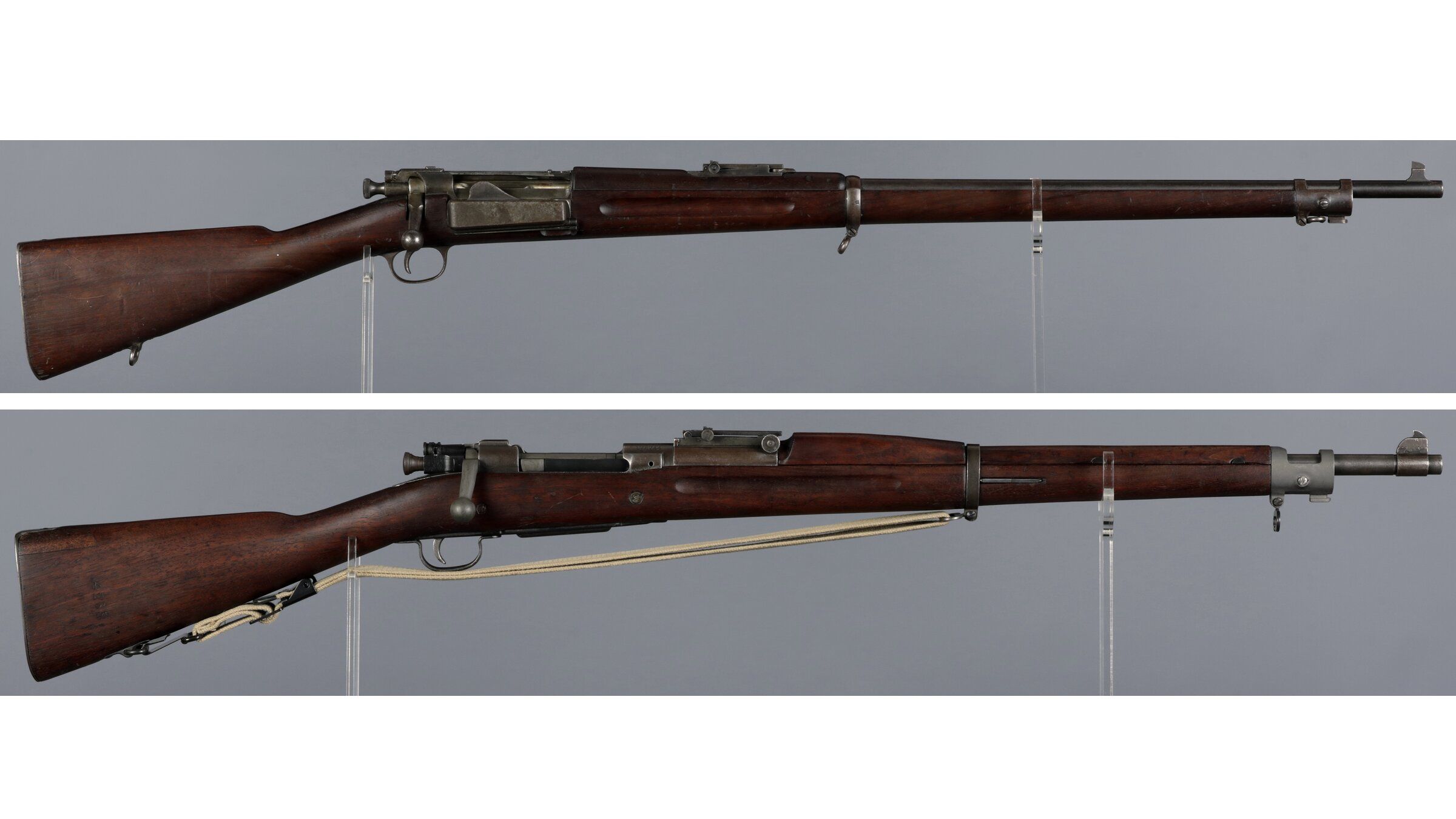 Two U.S. Springfield Armory Bolt Action Military Rifles | Rock Island ...