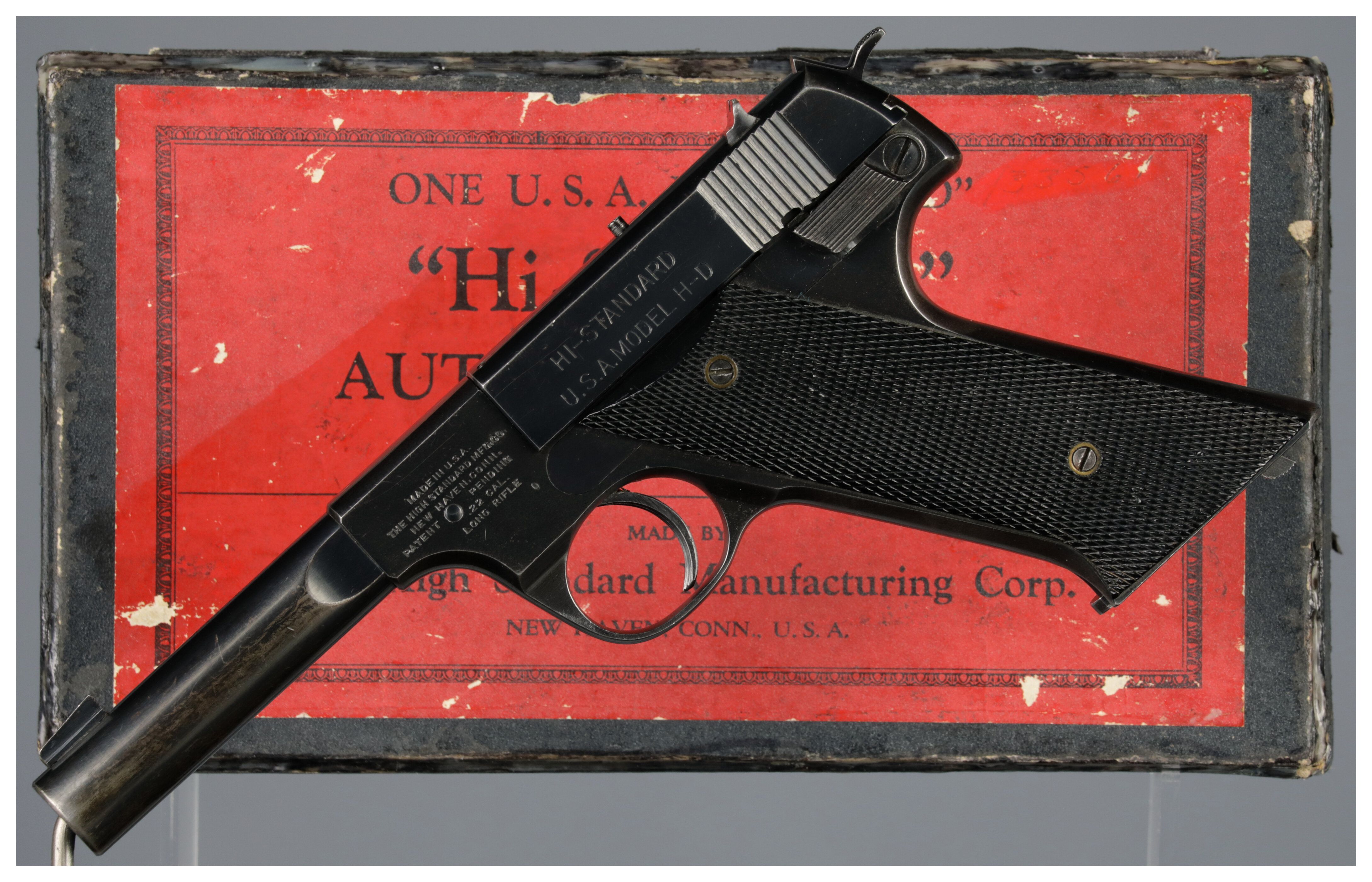U.S. High Standard Model HD Military Pistol with Box | Rock Island Auction