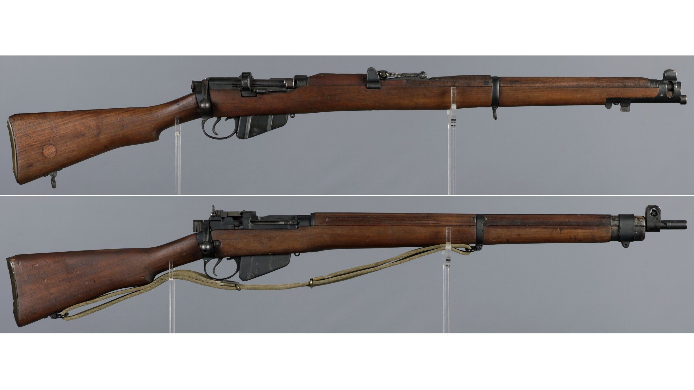 Two British Lee-Enfield Pattern Bolt Action Rifles | Rock Island Auction