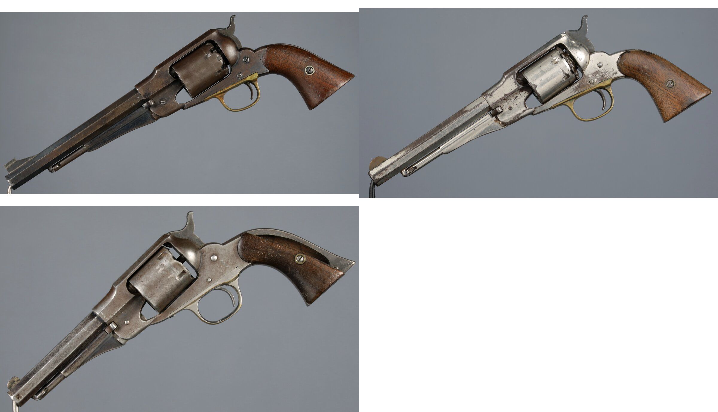 Three Antique Remington Revolvers | Rock Island Auction