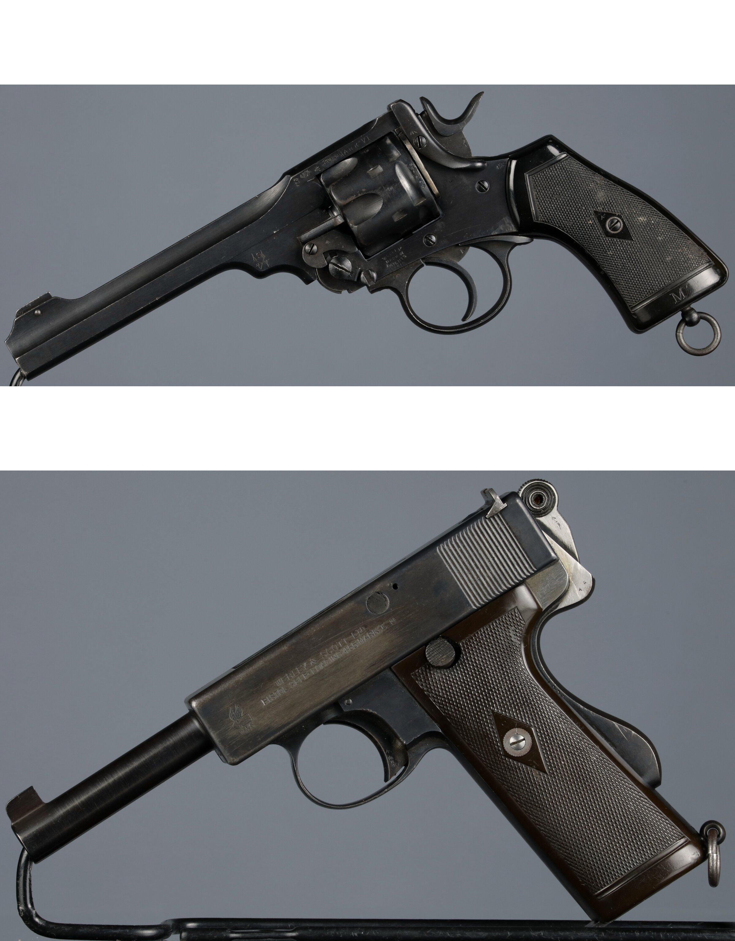 Two British Military Handguns | Rock Island Auction