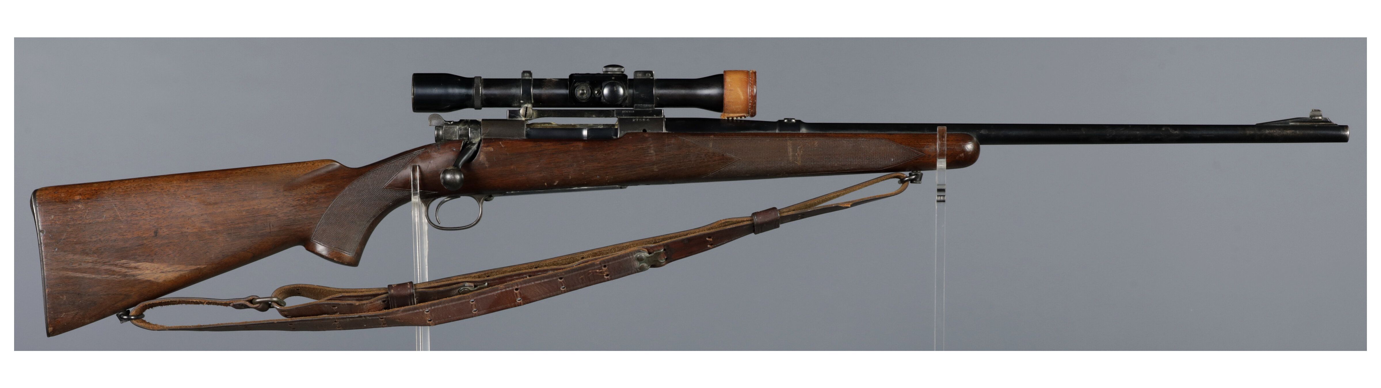 Pre-WWII Winchester Model 70 Rifle with Scope in .22 Hornet | Rock ...