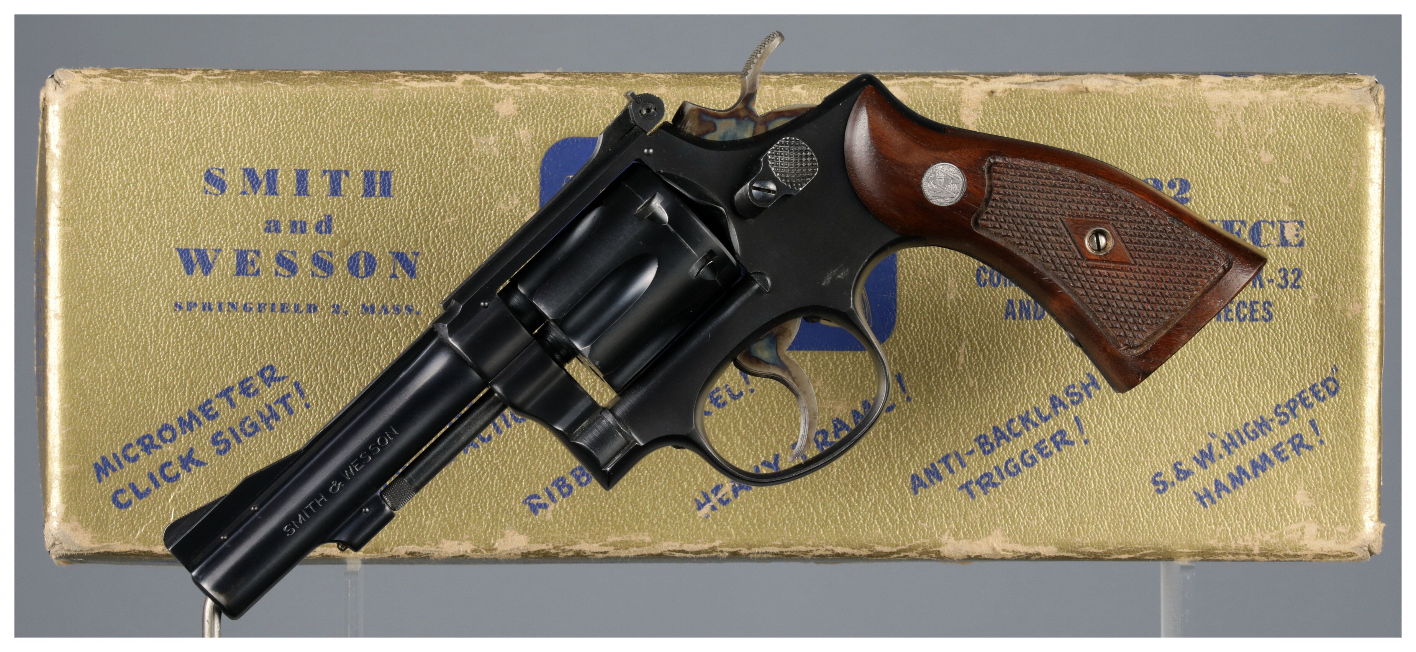 S&W Model K-22 Target Masterpiece Pre-Model 17 Revolver | Rock Island ...